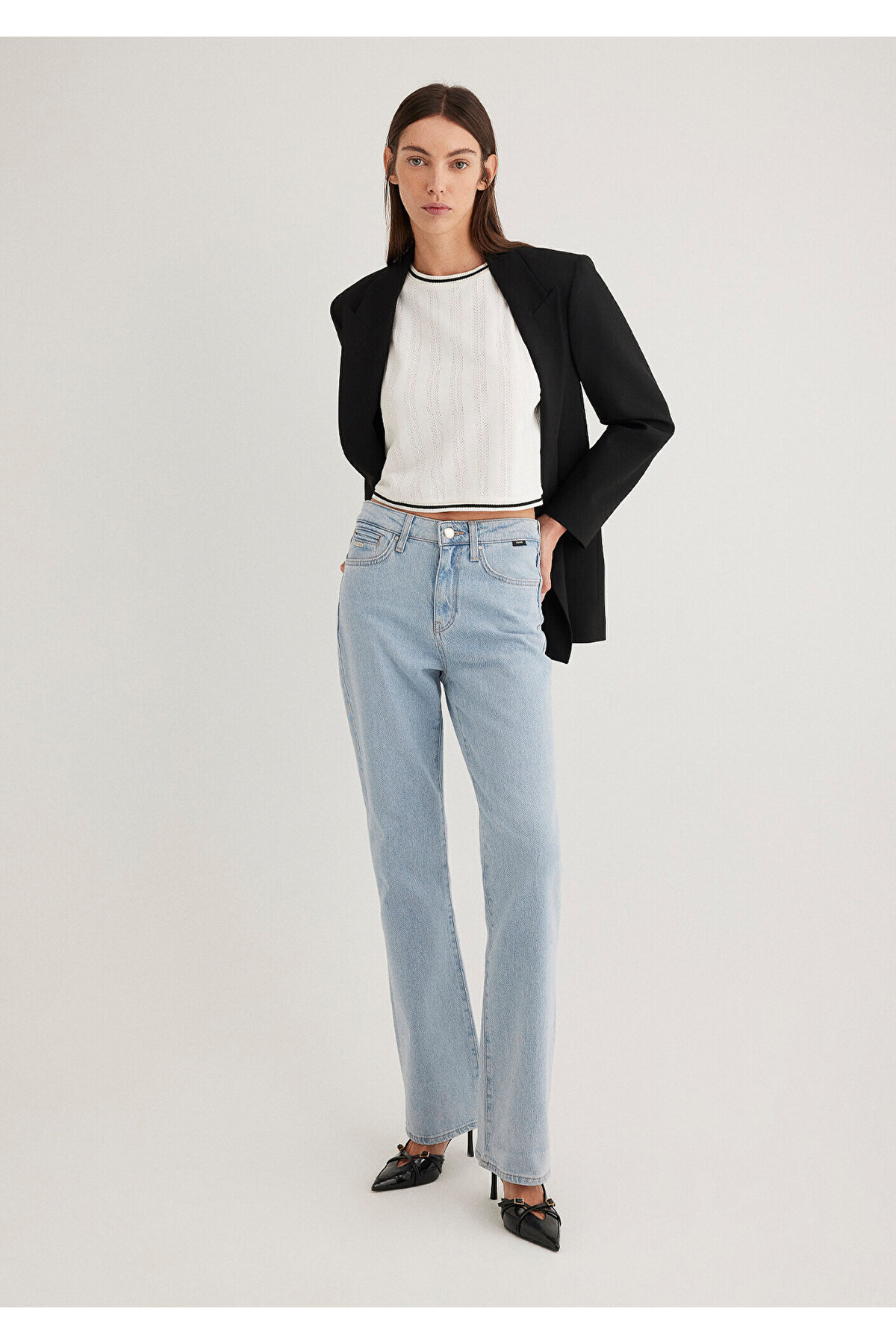 Mavi Bliss Mavi Premium Buz Mavi Jean Pantolon 101437-89191 - Fiyatı ...