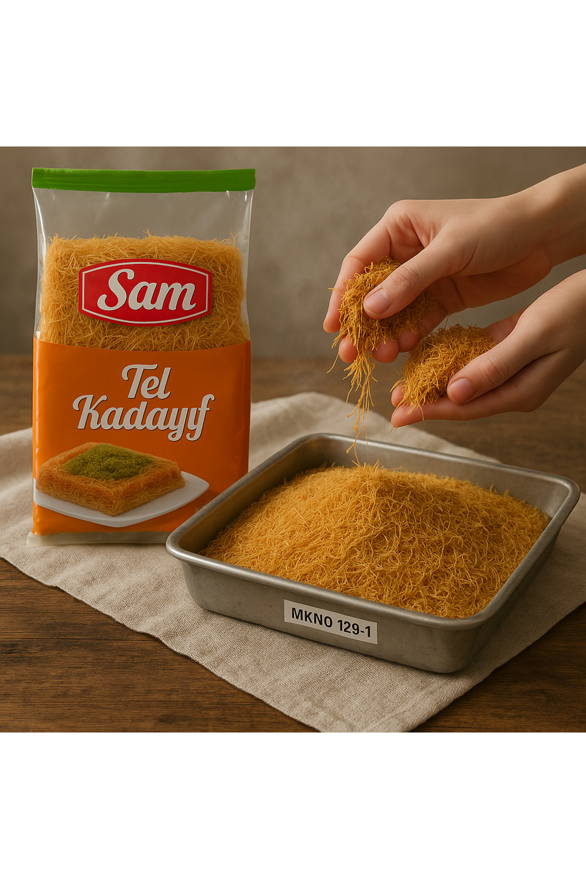 Sam 500 Gram Roasted Muhallebilik Kadayıf - Fiyatı, Yorumları
