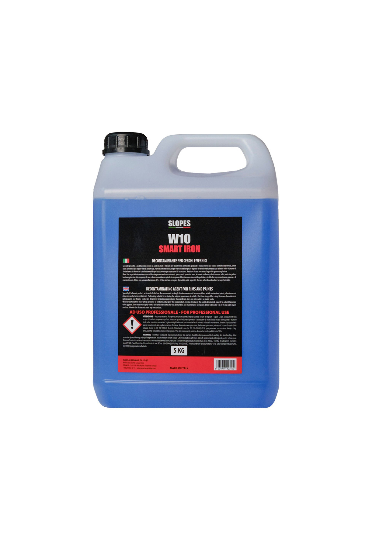 Slopes W10 Smart İron Demir Tozu Temizleyici 5lt. - Fiyatı, Yorumları