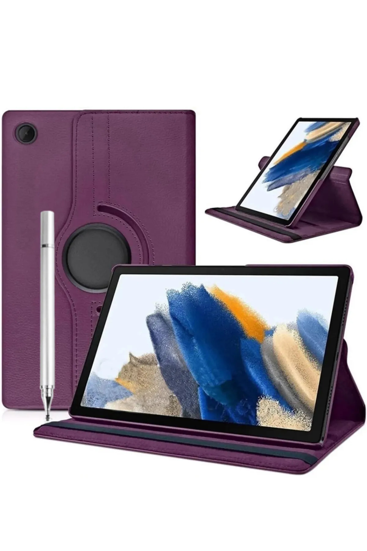 Samsung Galaxy Tab A9 8/128 GB 9 Inch MAVİ Tablet +MOR Kılıf + Kalem ...