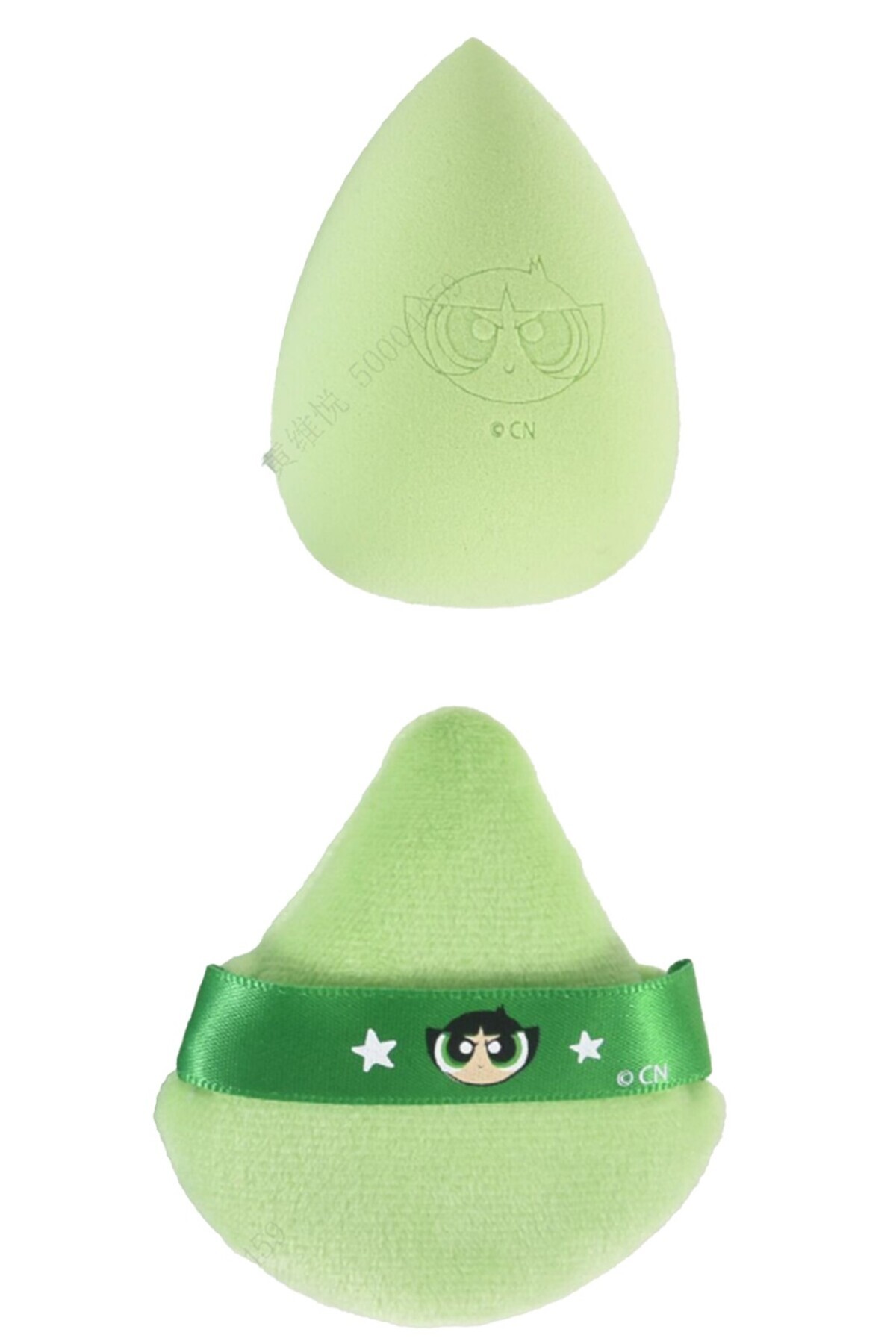Miniso Powerpuff Girls Lisanslı Makyaj Süngeri ve Puf Seti - Buttercup ...