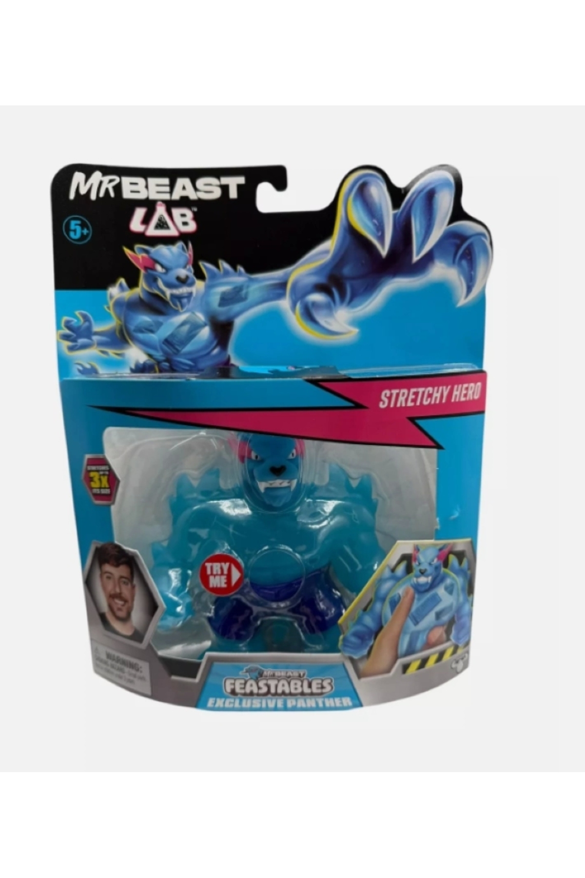 Feastables Mr Beast Stretchy Hero Feastables Exclusıve Panther 5 Yaş ...