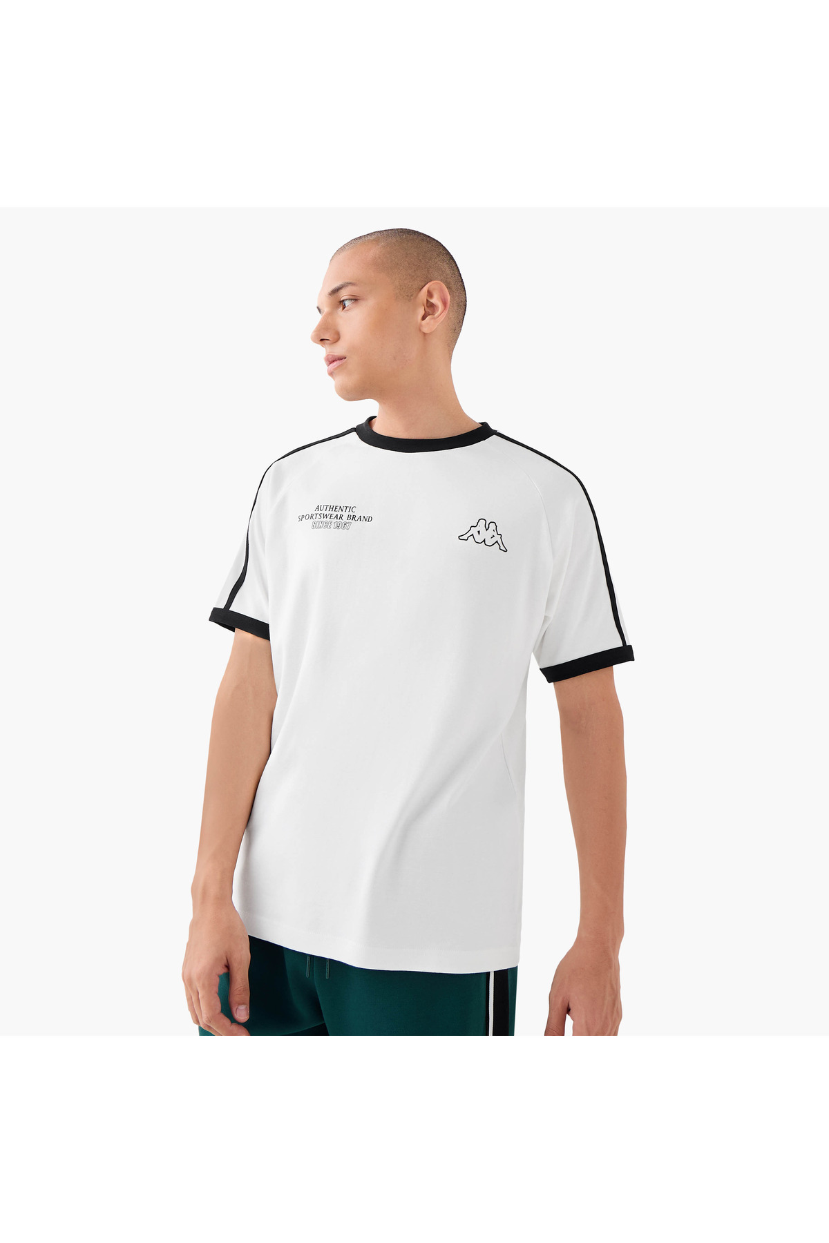 Kappa Logo Print T-shirt- Trendyol