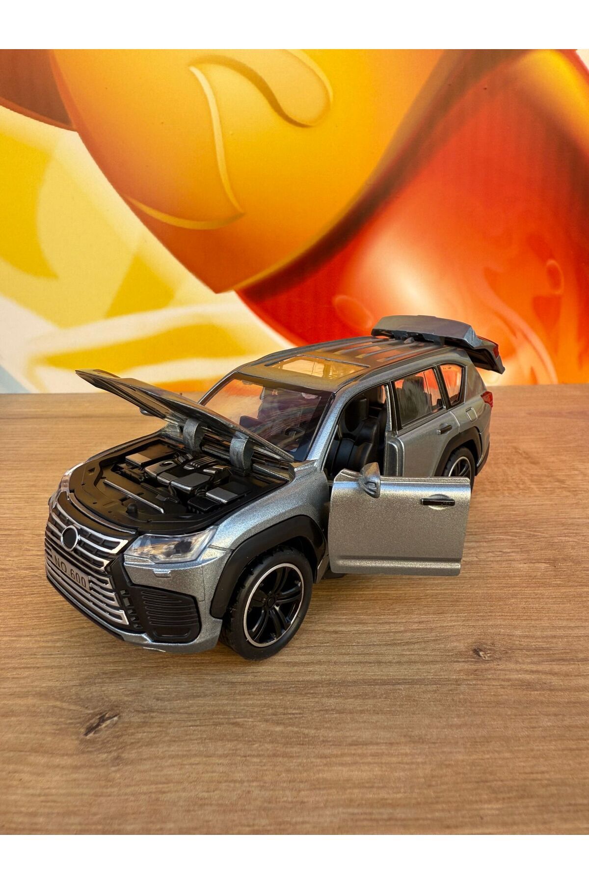 scntoys Lexus Jip Diecast Araba Füme Çöl Arabası Lexus 570 Model ...