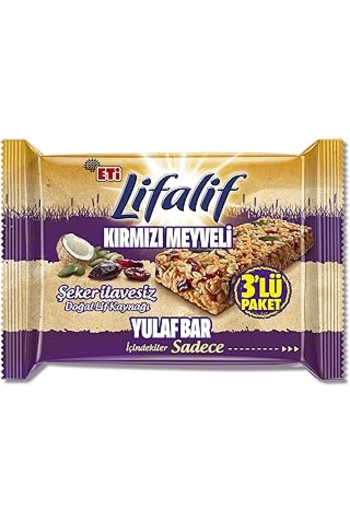 Genel Markalar Eti Lifalif Kırmızı Meyveli Yulaf Bar 3 X 35 G - Fiyatı ...