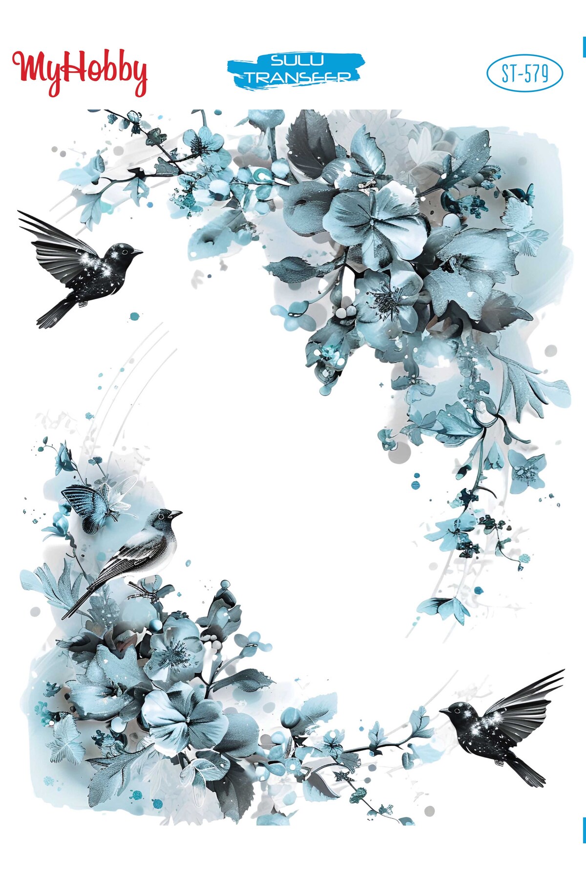 MyHobby Sulu Transfer 25x35cm No:SLT579 - Fiyatı, Yorumları