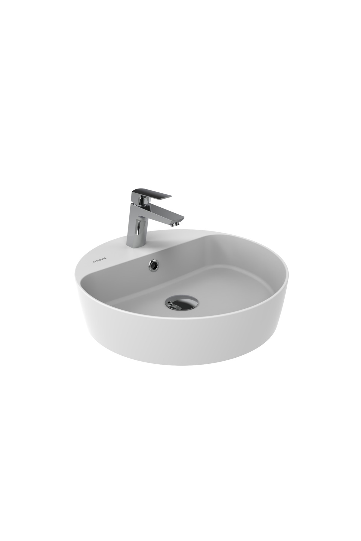 Creavit Loop 45cm Masa Üstü Çanak Lavabo Extra Mat Beyaz - Fiyatı ...