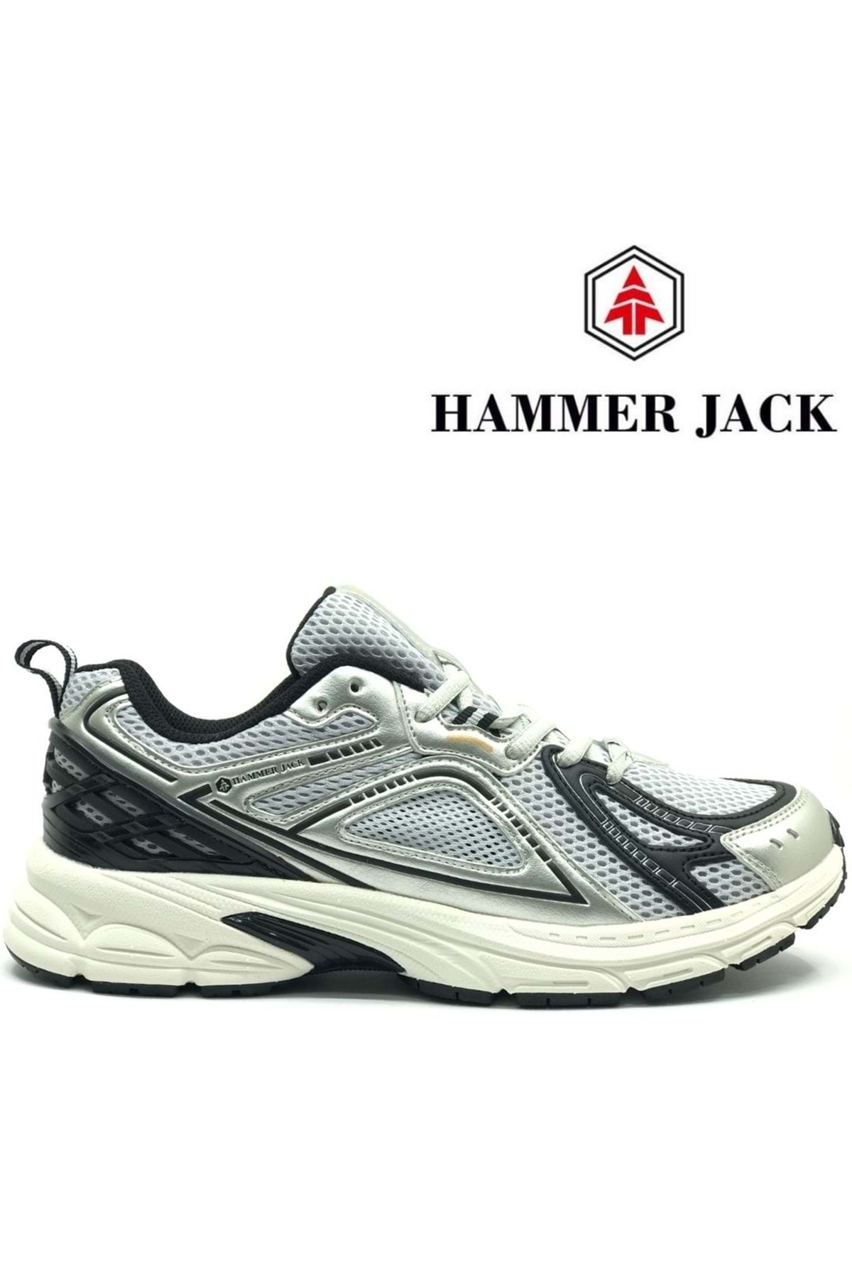 Hammer Jack 101-25028 Hamlet Koşu Ayakkabısı Unisex Spor Ayakkabı GÜMÜŞ ...