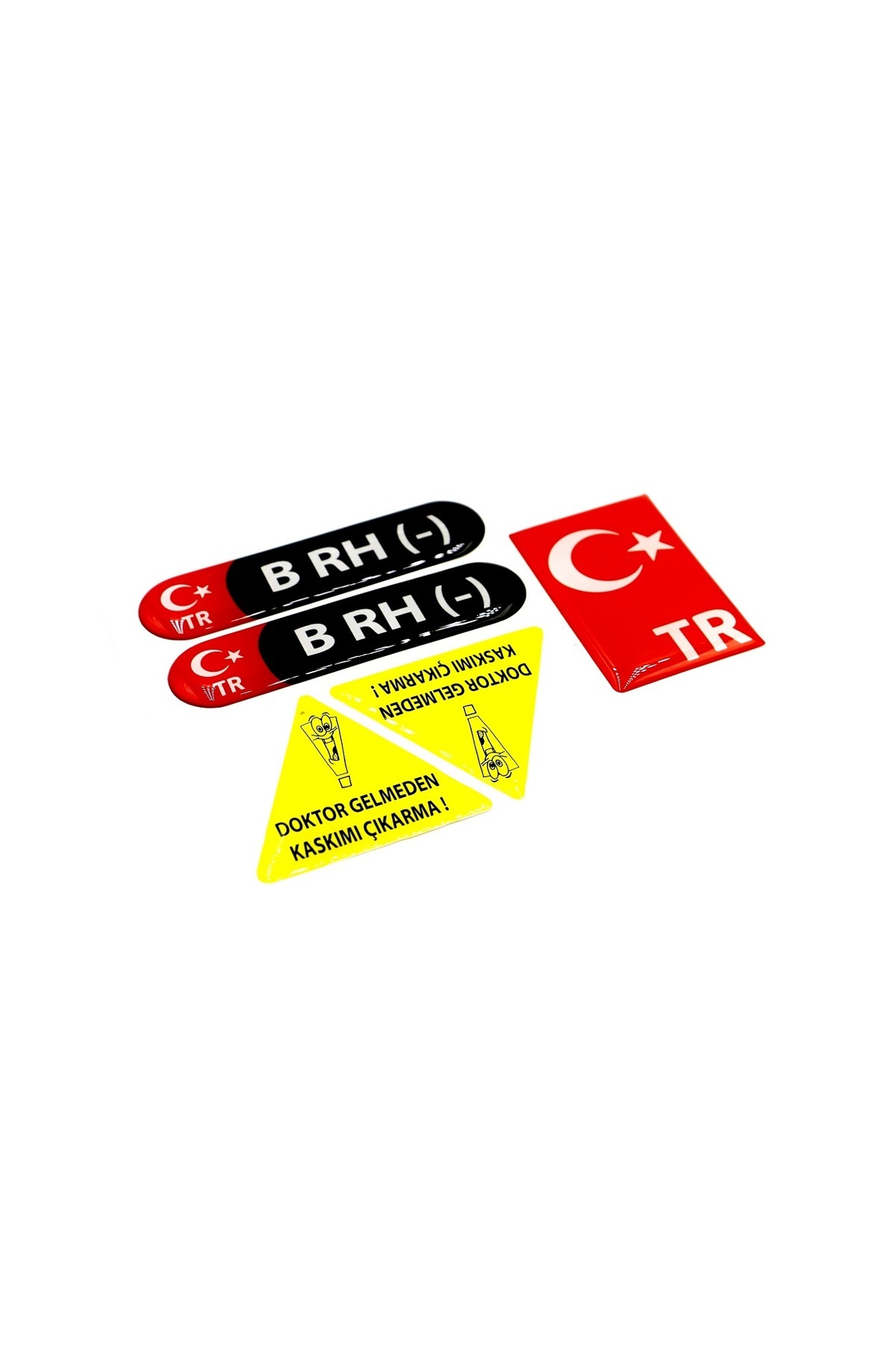 BsElektronik Motosikletçilere Özel Damla Sticker Takım Plaka Sticker ...