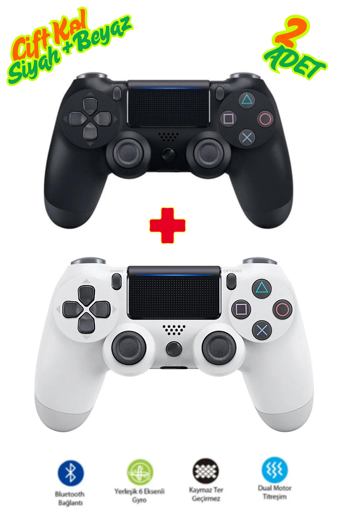 Genel Markalar Doubleshock Ps4 Kablosuz Joystick Tablet Telefon Pc ...