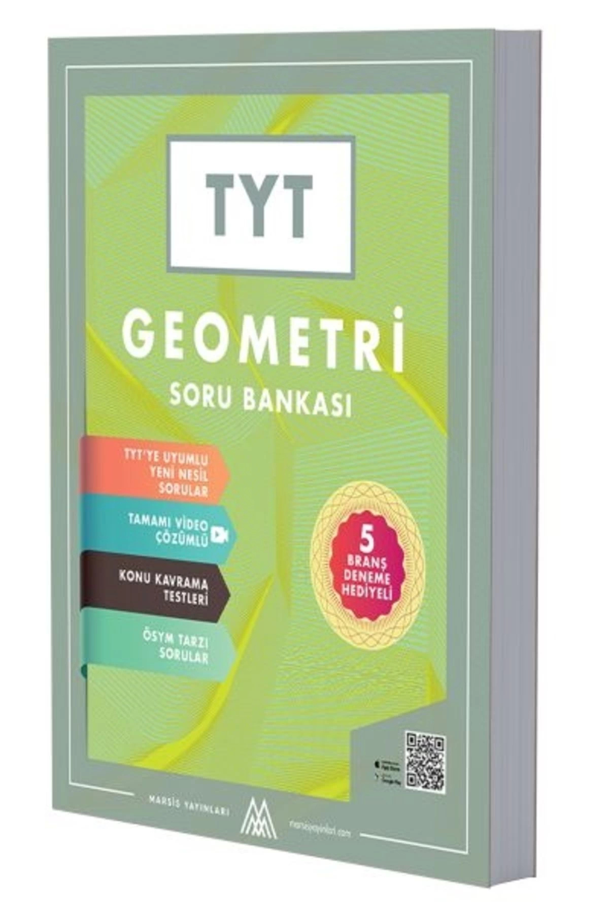 Marsis Yayınları TYT Geometri Soru Bankası 5 Deneme Hediyeli-Video ...