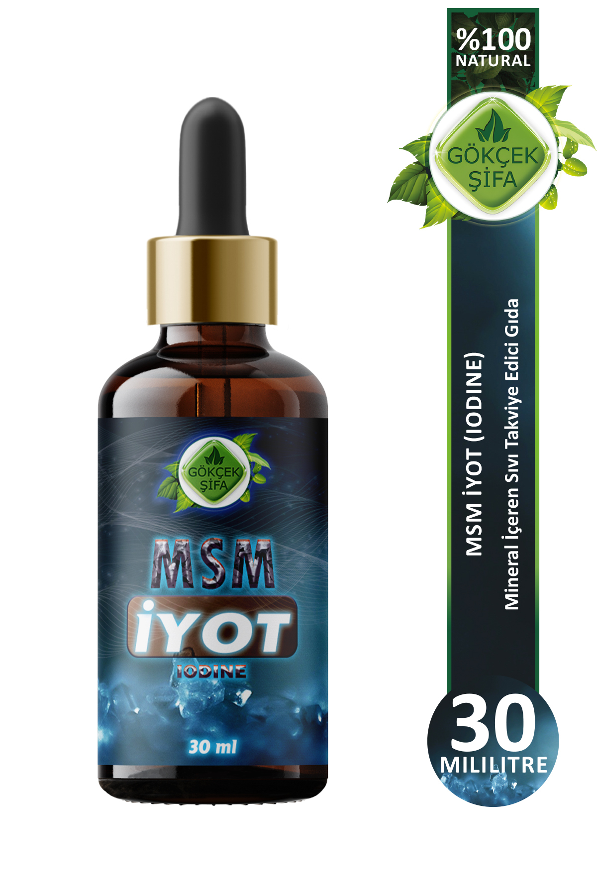 Gökçek Şifa Msm Iyot (MSM IODİNE) 30 Ml. - Fiyatı, Yorumları