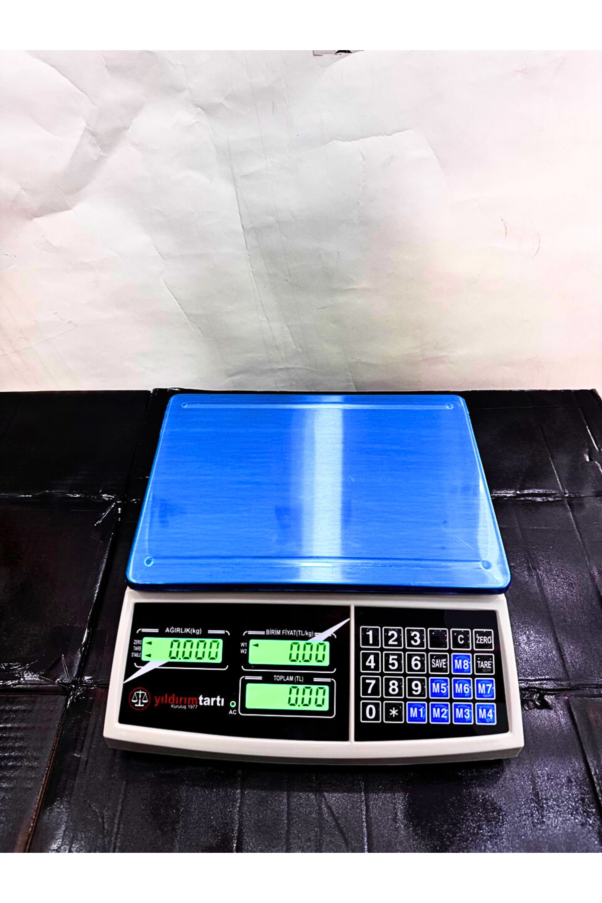 YILDIRIM TARTI 30 Kg 5 Gr 2025 Yılı Bakanlık Onaylı Mühürlü Terazi ...