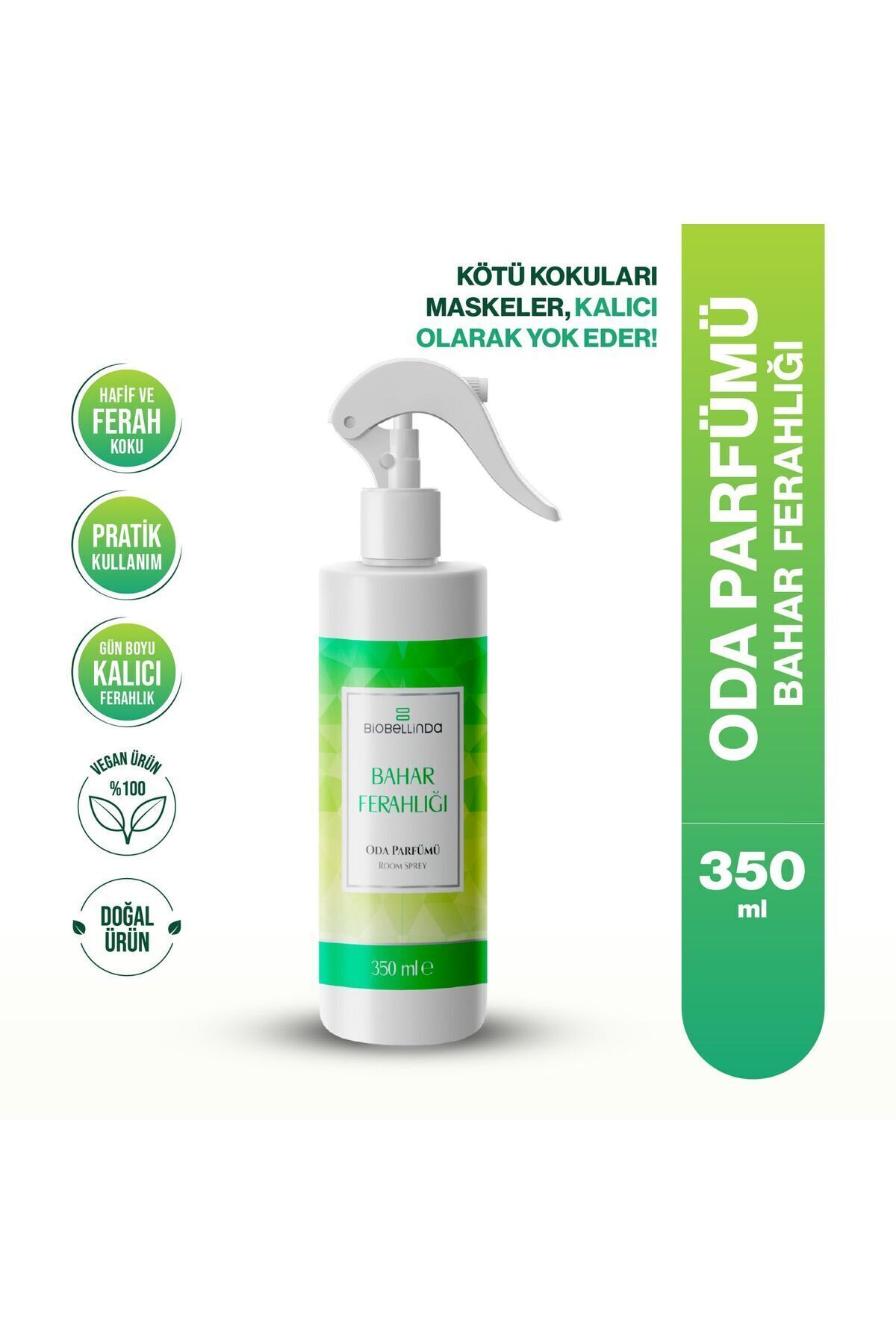 BioBellinda Oda Parfümü Bahar Ferahlığı 350 ml - Fiyatı, Yorumları
