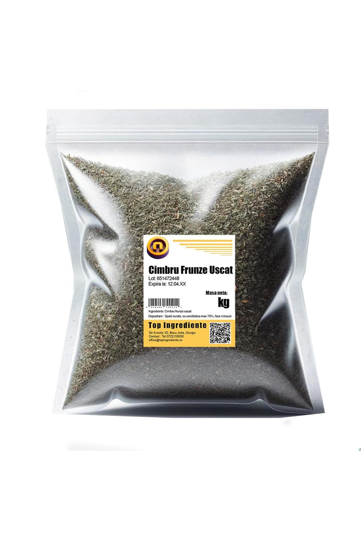 Top Ingrediente Cimbru Savory - Deshidratat - Frunzulite - 300g- Trendyol