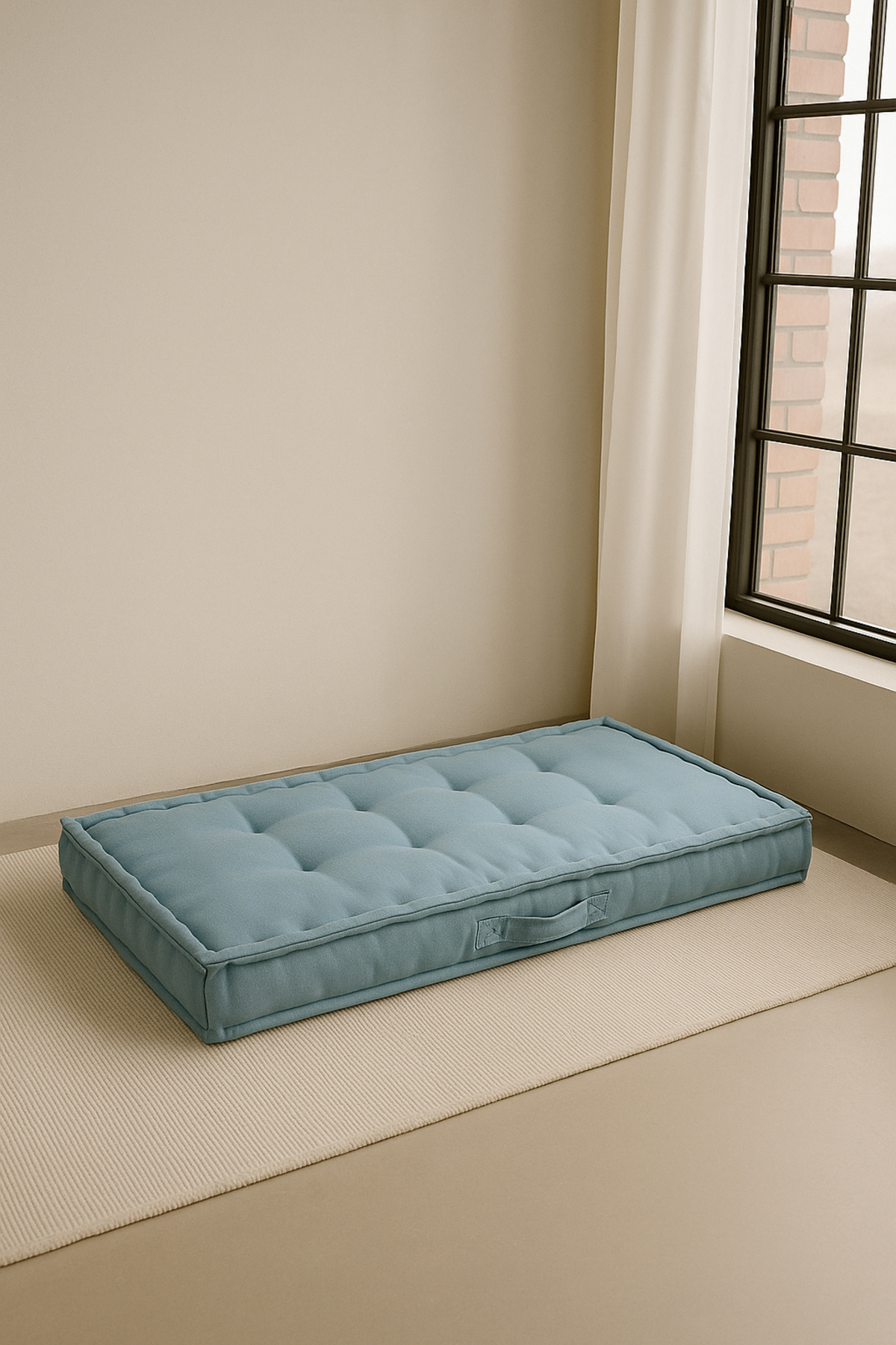 Dear Deer Love Bisküvi Minder - French Mattress Teal Maxi - 60x120 cm ...
