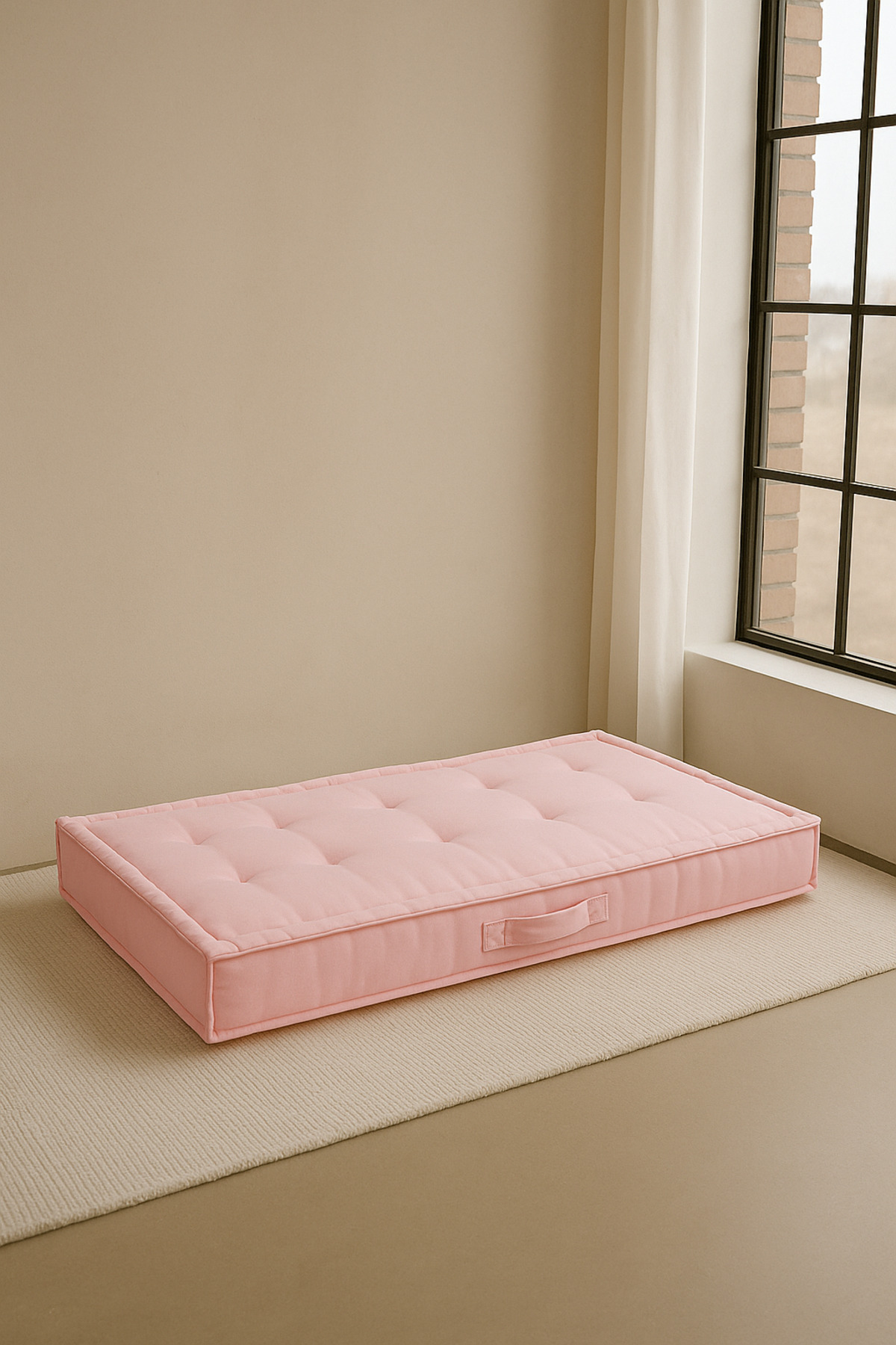 Dear Deer Love Bisküvi Minder - French Mattress Pembe Maxi - 60x120 cm ...
