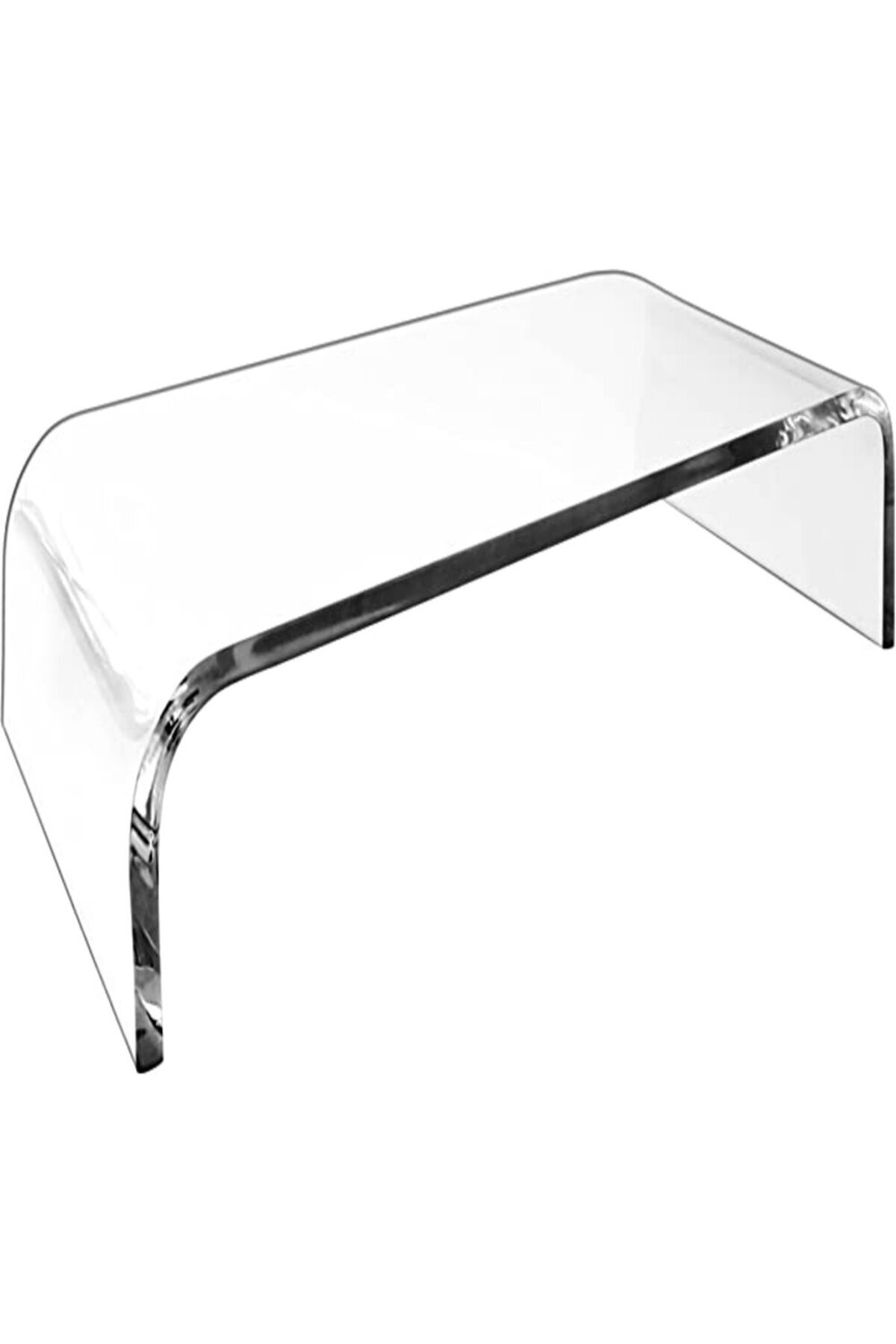 SMARTPOINTS Premium Acrylic Monitor Stand Clear Monitor Stand Clear ...