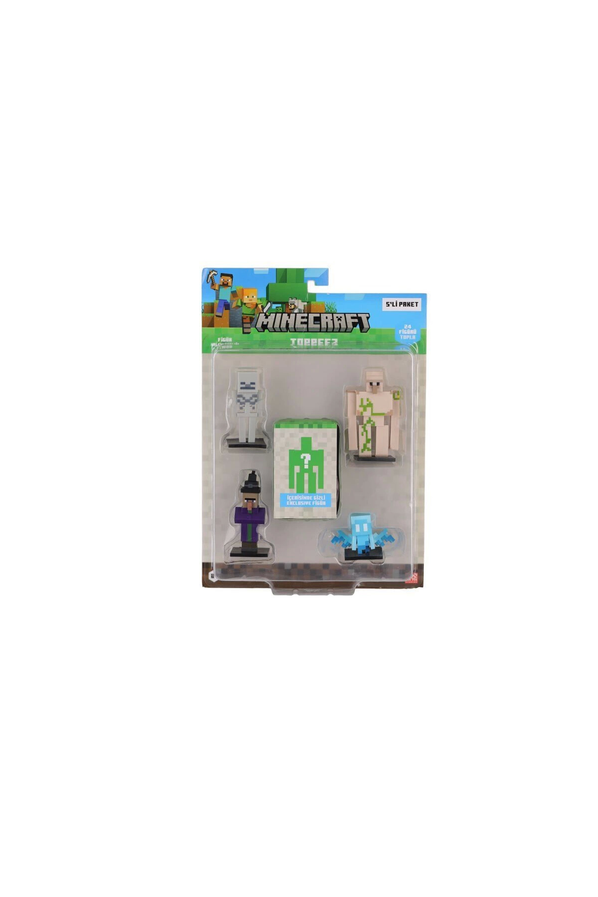 Genel Markalar Pmı Mc2040 Minecraft 3d Figür Toppeez 5li Set - Fiyatı ...