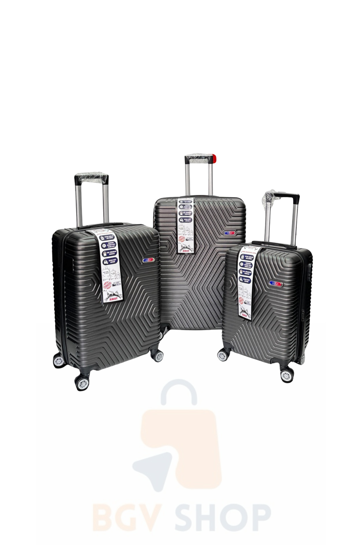 BGV HOME Valiz Bavul 3"Lü SET **Büyük Boy+Orta Boy+Kabin Boy** - Fiyatı ...