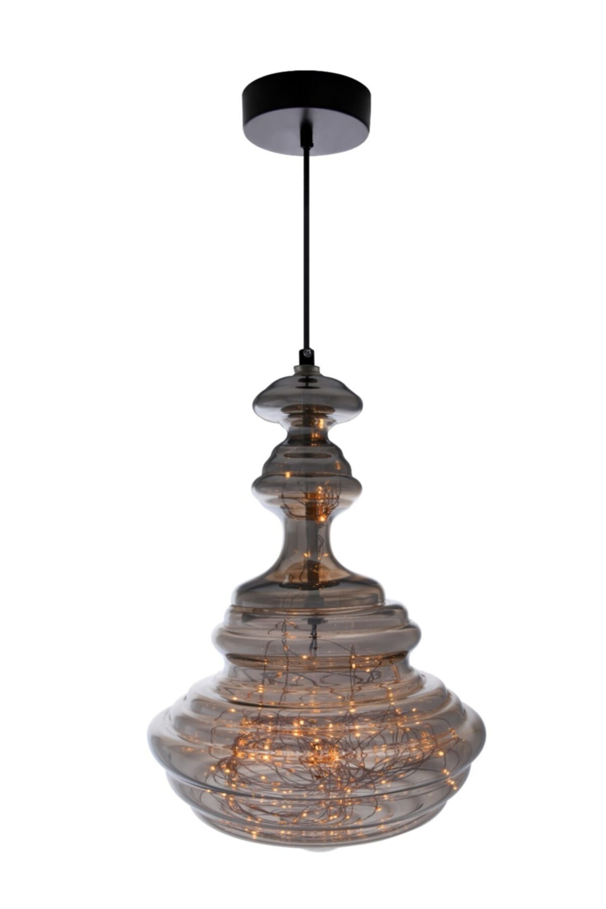 Crystal Palace Lüks Ledli Avize Lux Tekli Sarkıt Avize Led Ledli Avize ...