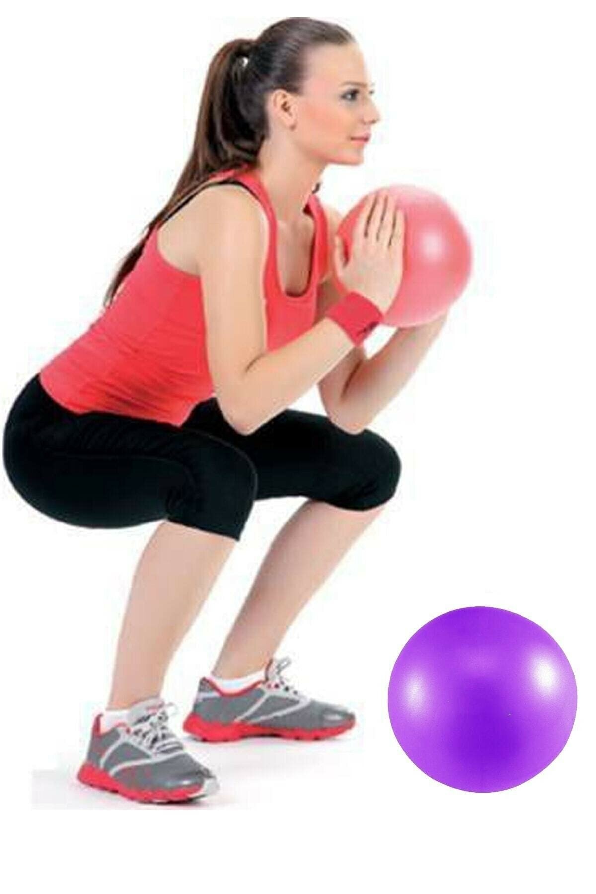 Oliva Nero 20 cm Corded Pilates Ball Plates Balance Yoga Sports ...