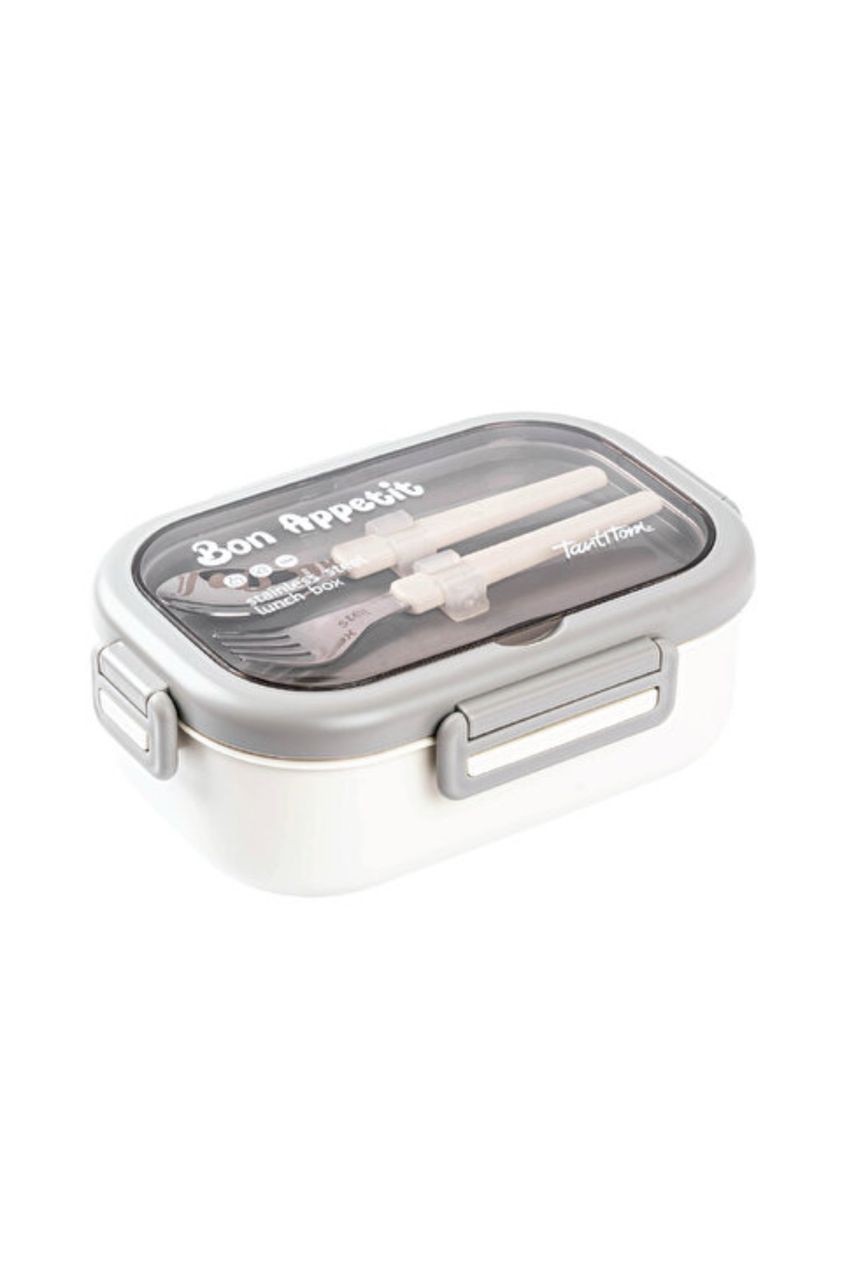 Home Enzh Online Marine Gray Stainless Steel Rectangular Food Carrying ...