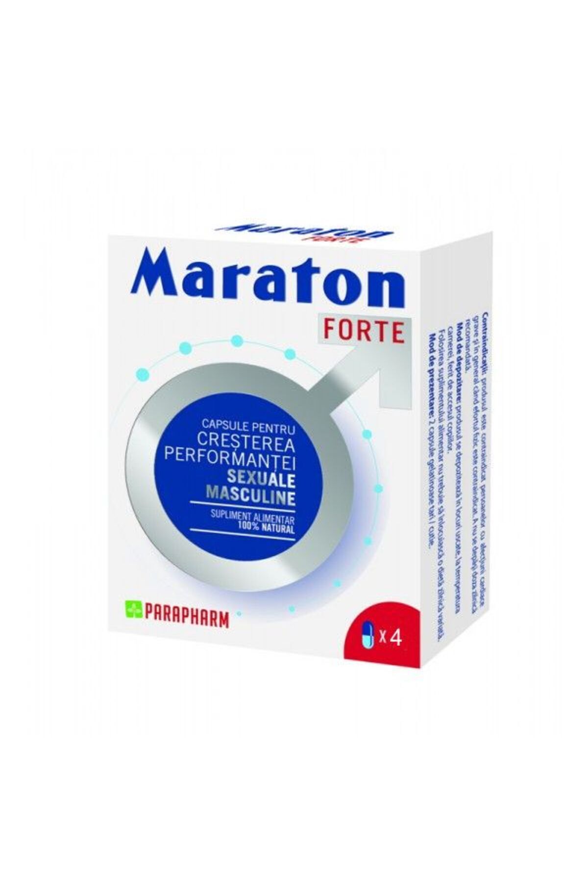 Quantumpharm Συμπλήρωμα διατροφής Maraton Forte, 4 κάψουλες- Trendyol