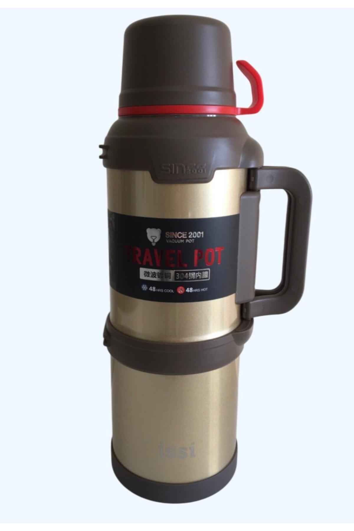 nonserviamworld D.kadı Thermos Vacuum Travel Pot 48 Hours Hot 48 Hours ...