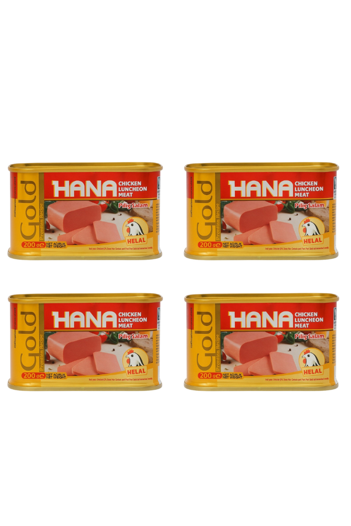 Hana GOLD PİLİÇ SALAM 200 GR X4 ADET - Fiyatı, Yorumları