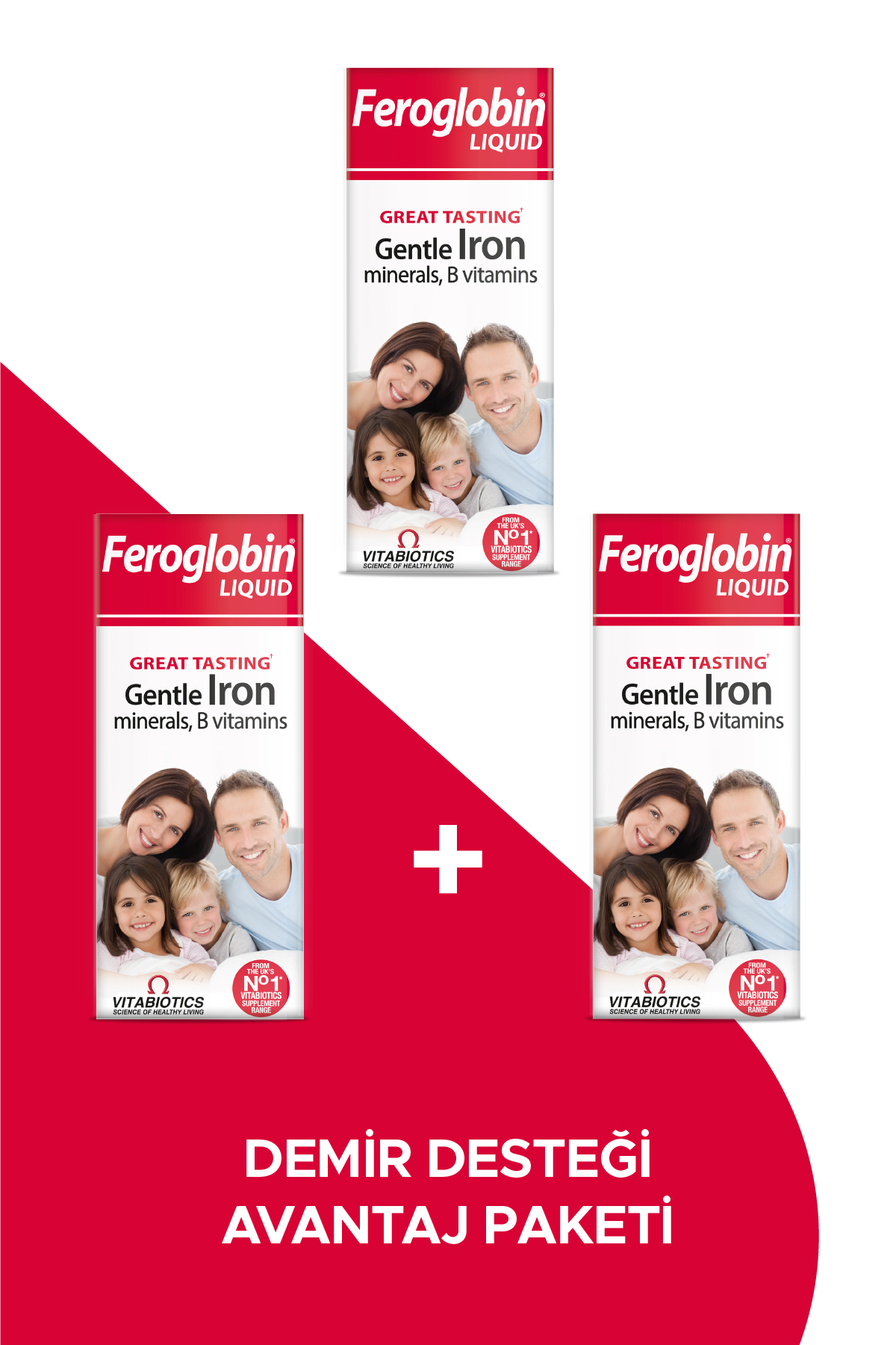 Vitabiotics Feroglobin Liquid 200 Ml 3 Adet - Fiyatı, Yorumları