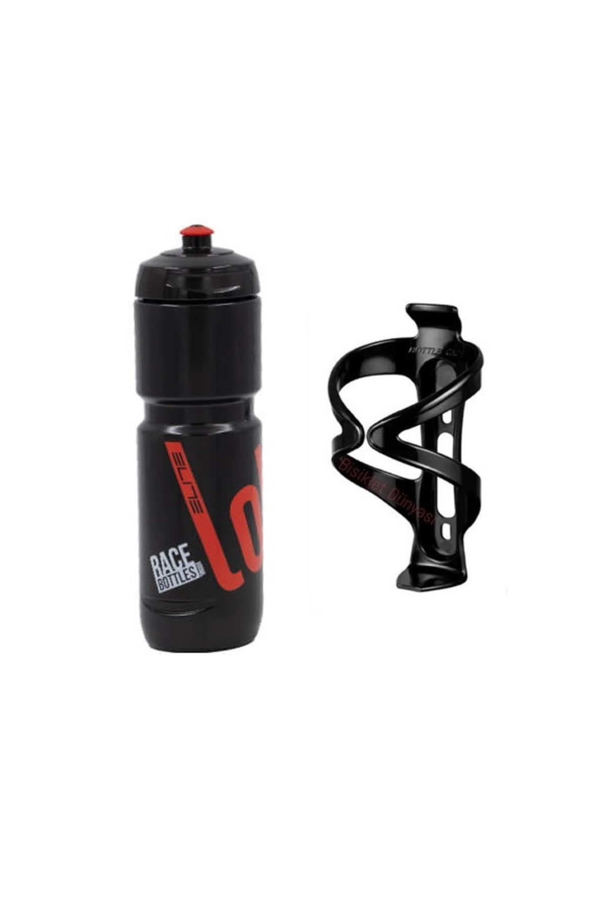 ROBESBON Elite Super Loli Bisiklet Plastik Matara, Suluk + Matara Kafesi 800 ml - Fiyatı, Yorumları