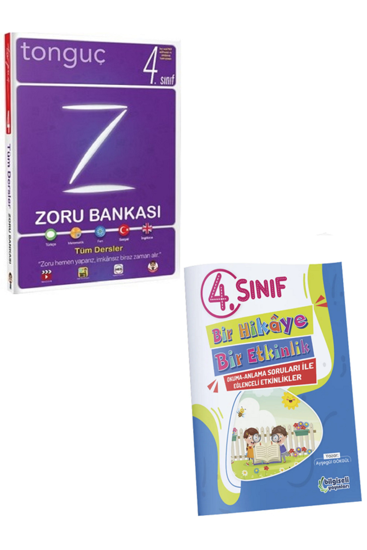 Mavi Boncuk 4.Sınıf Tonguç Zoru Bankası Tüm Dersler + 4.Sınıf Bir ...