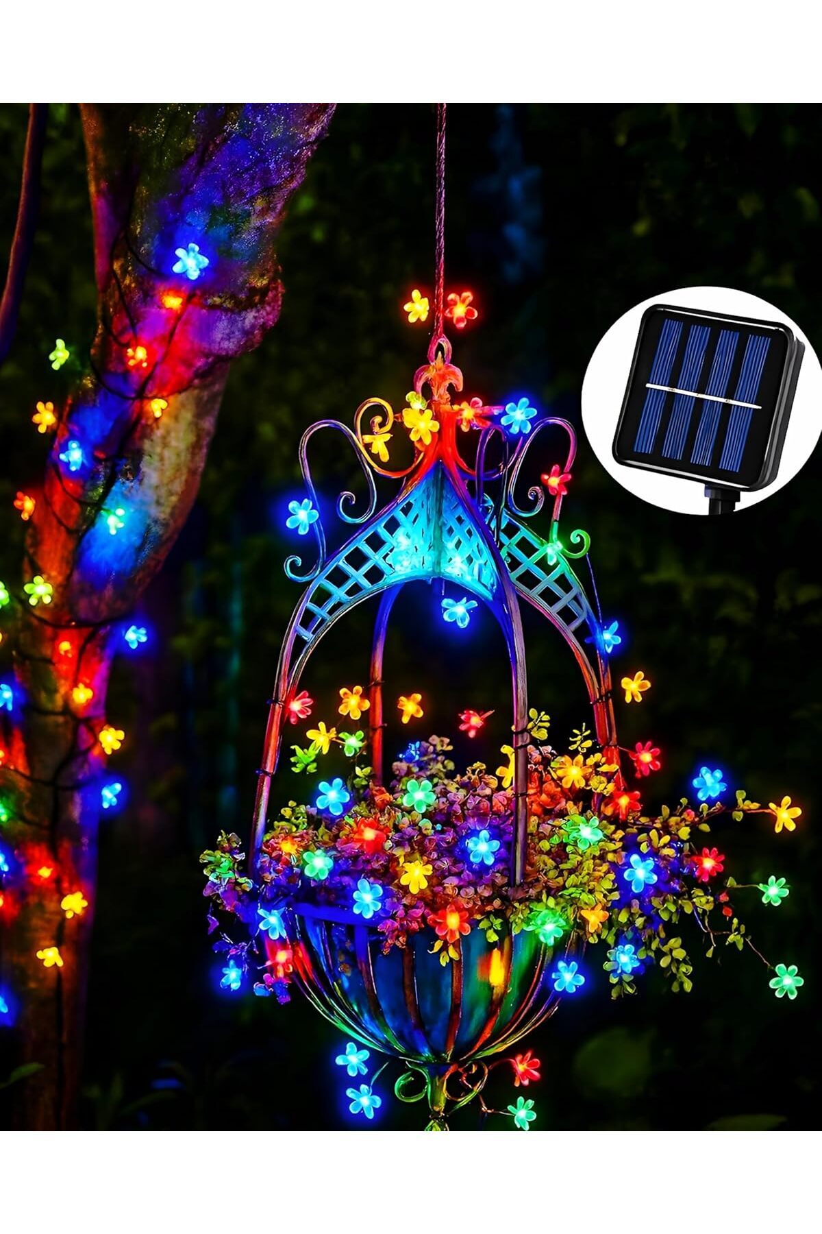 Hepta Collection Kyrotech Solar Güneş Enerjili RGB Gökkuşağı 30 Led ...