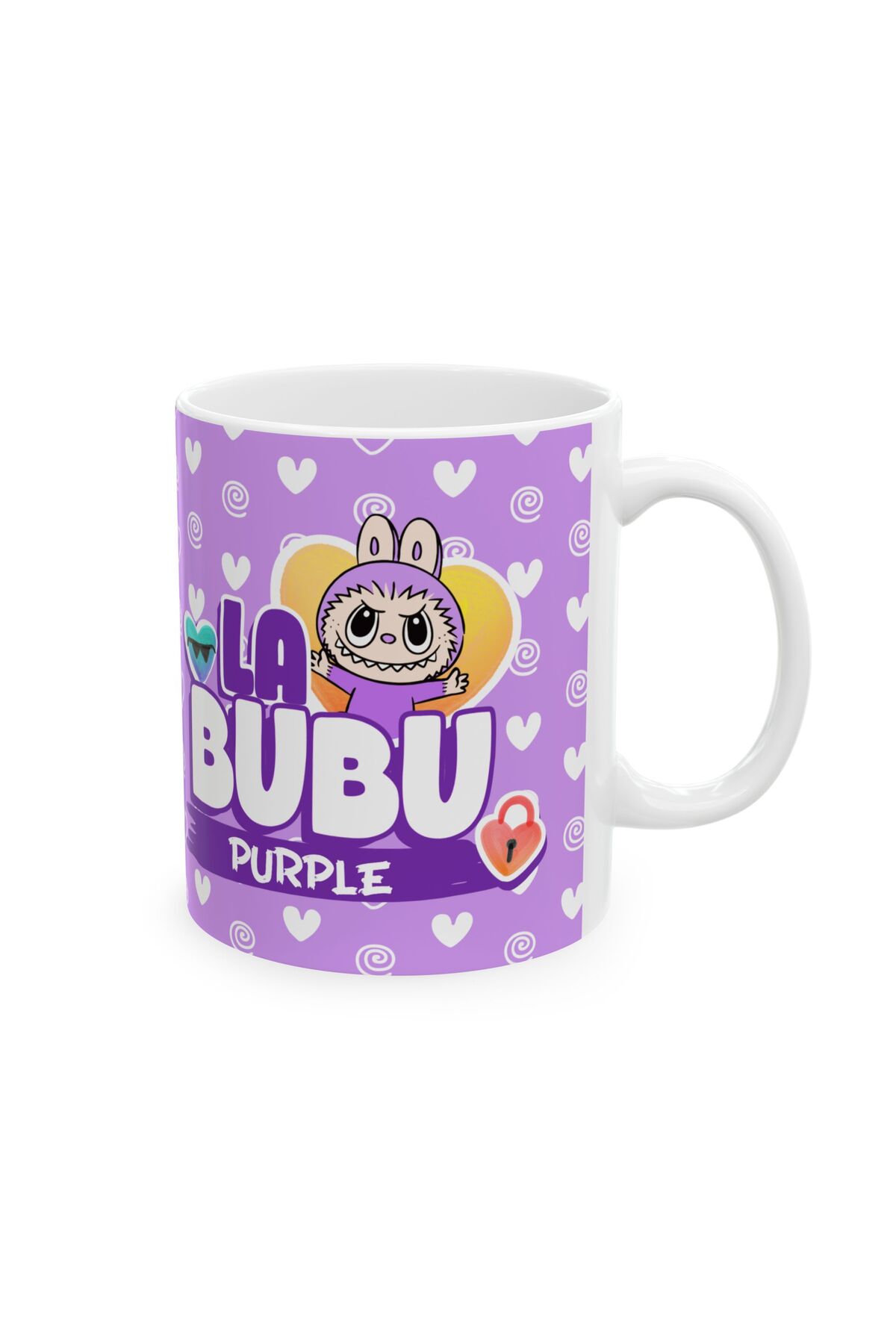 3D Brothers Labubu Mug – Whimsical Character Art | Ceramic 325 ml- Trendyol