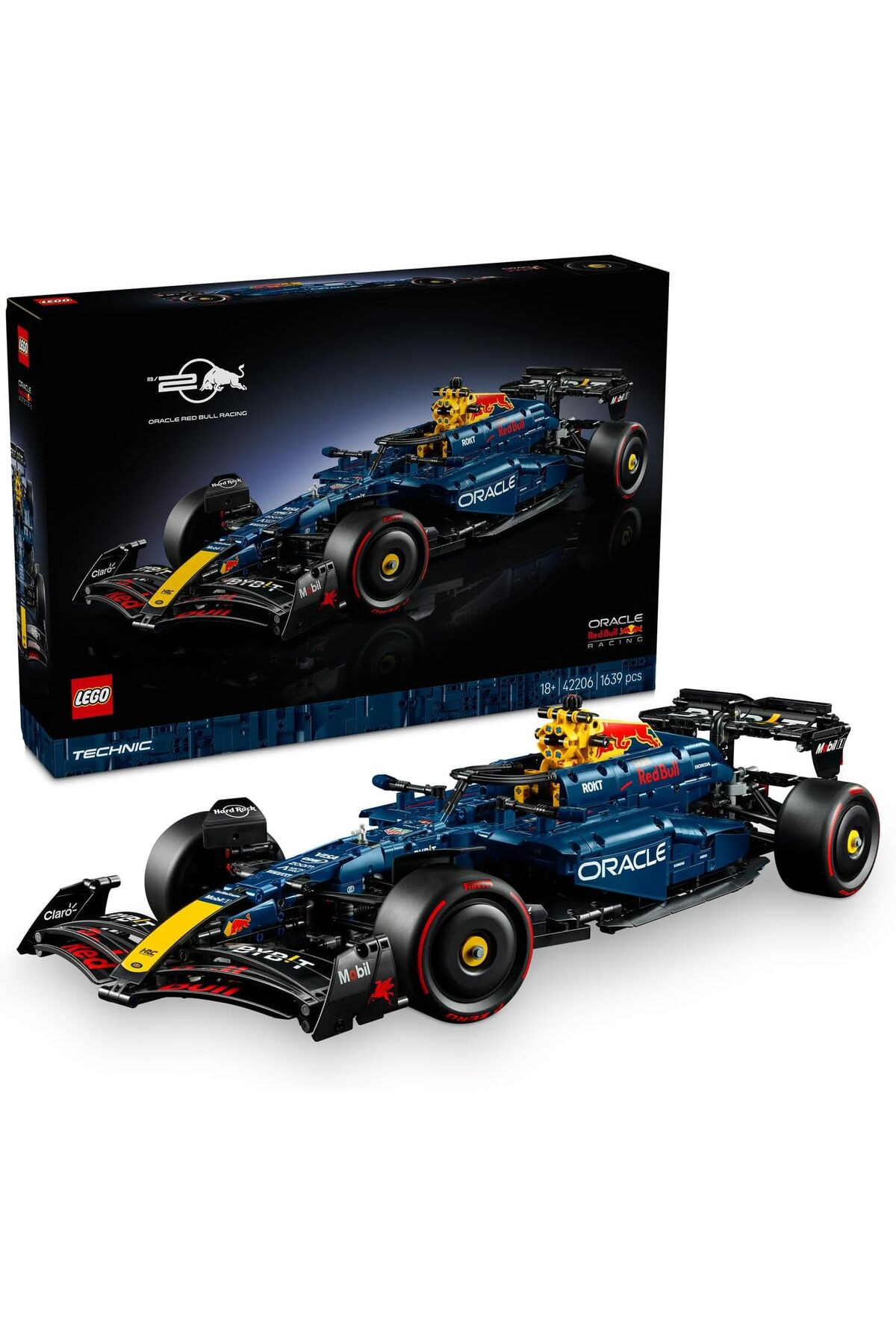 STOREMAX Snshop Oracle Red Bull Racing Rb20 F1 Car 42206 - 1:8 Scale V6 ...