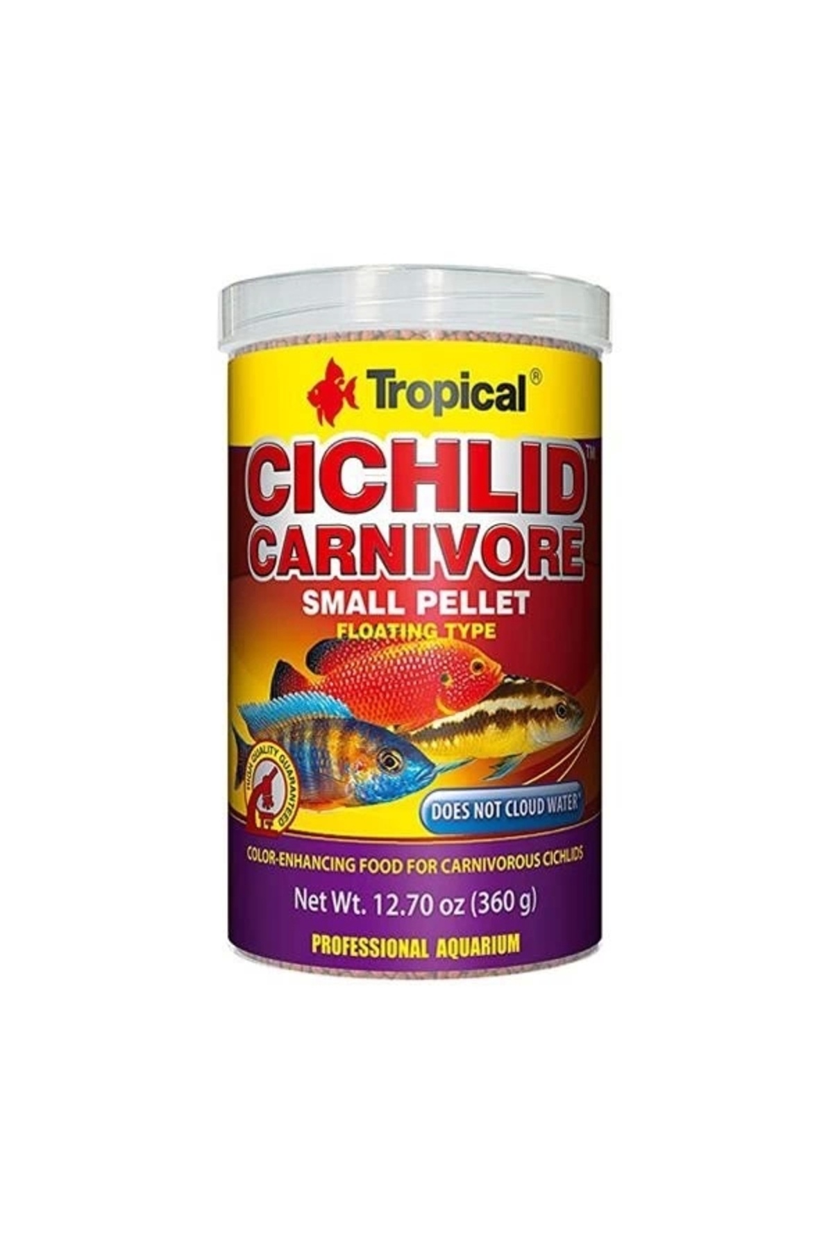 Genel Markalar Cichlid Carnivore Small Pellet 90gr - Fiyatı, Yorumları