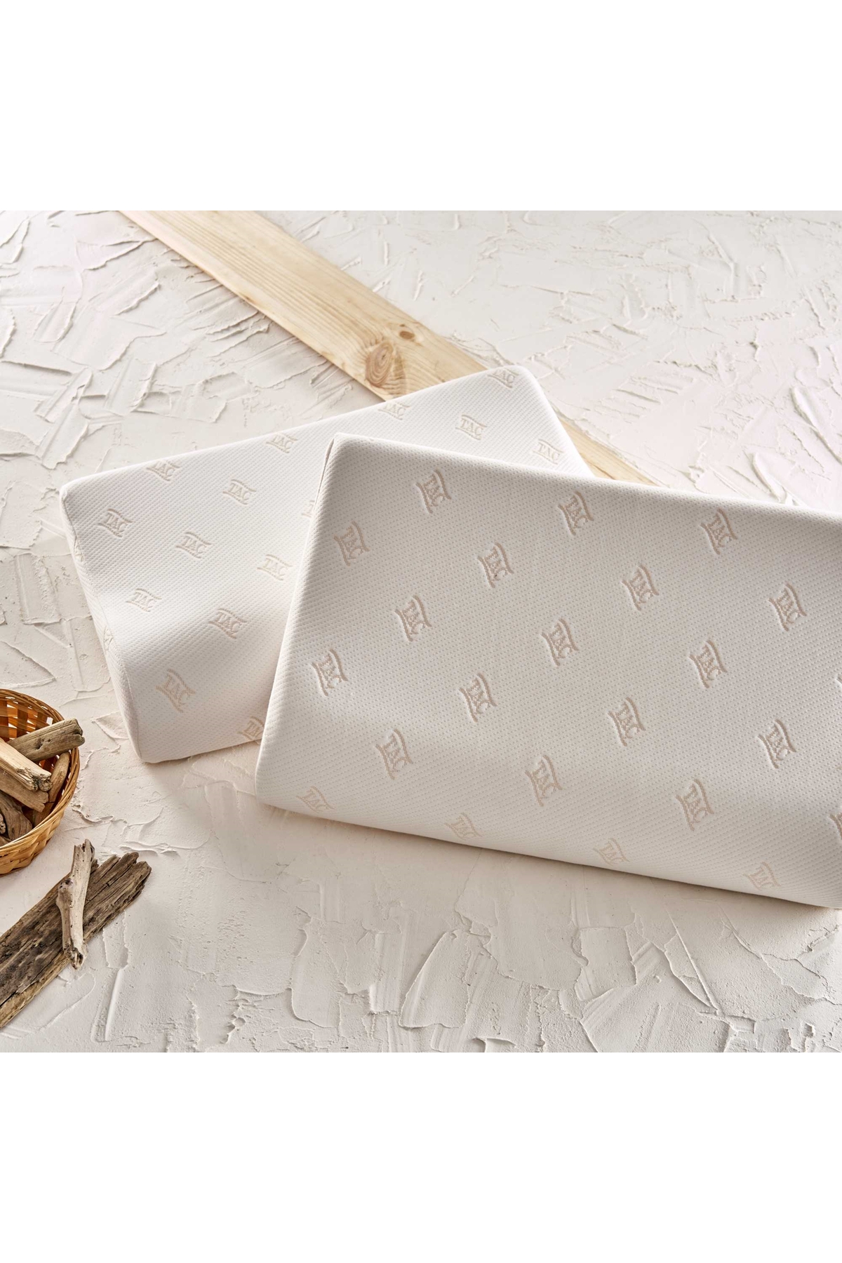 Taç Visco Form 40x60 Yastık Beyaz - Fiyatı, Yorumları