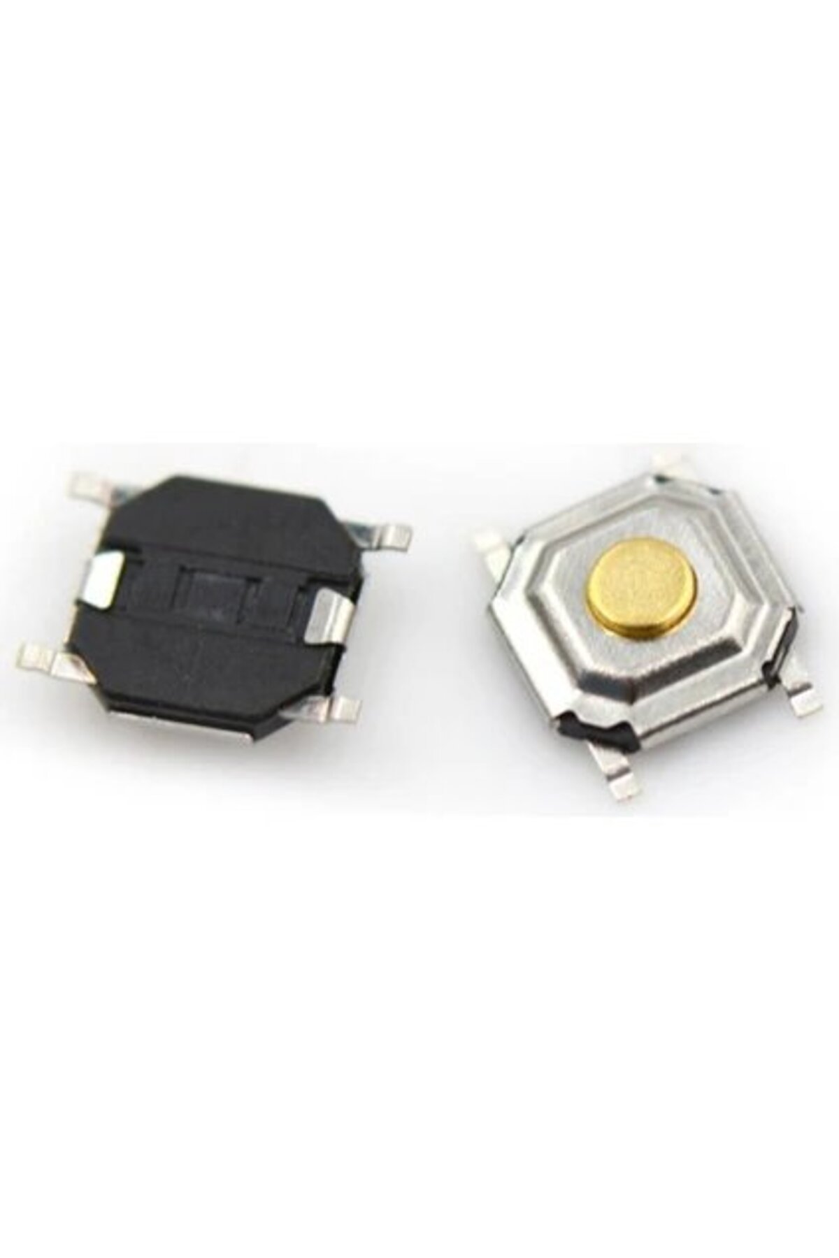 Bike And Art Metal Push Button 5.2X5.2 5Mm Buton Bakır Kafalı Smd Ymt ...