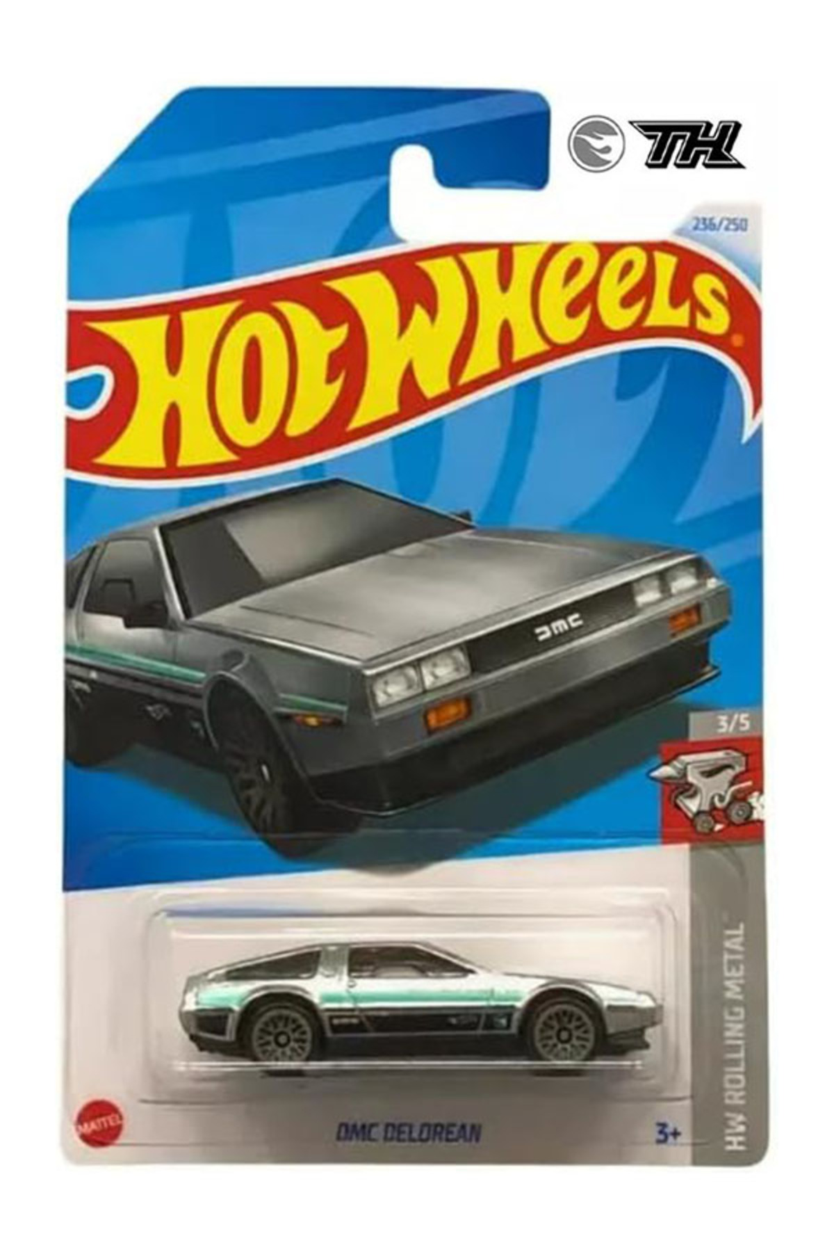 HOT WHEELS Dmc Delorean (1/64) Treasure Hunt - Yurt Dışı Uzun Kartonet ...