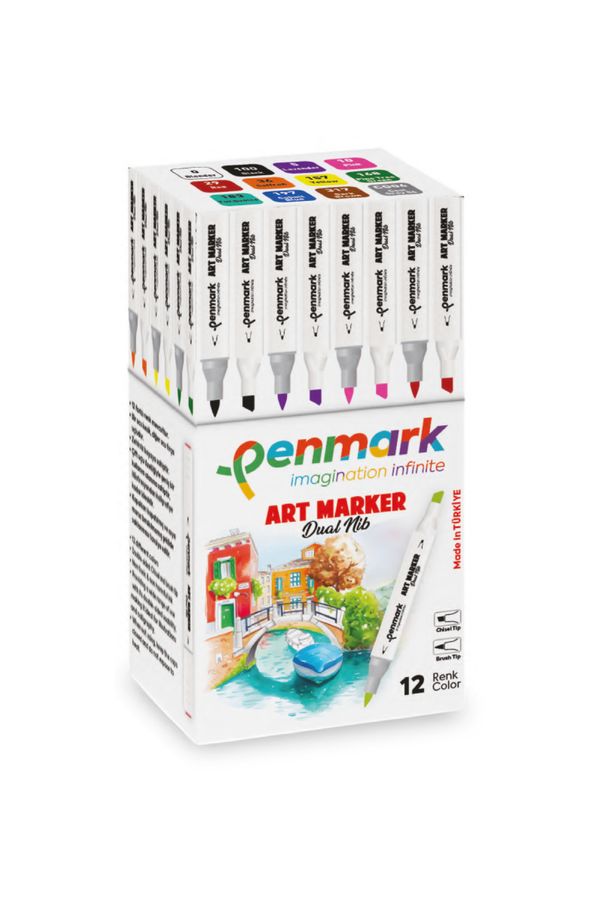 penmark Marker's Art Brush Set Marker Kalem Sanat Boya Kalemi - Fiyatı ...