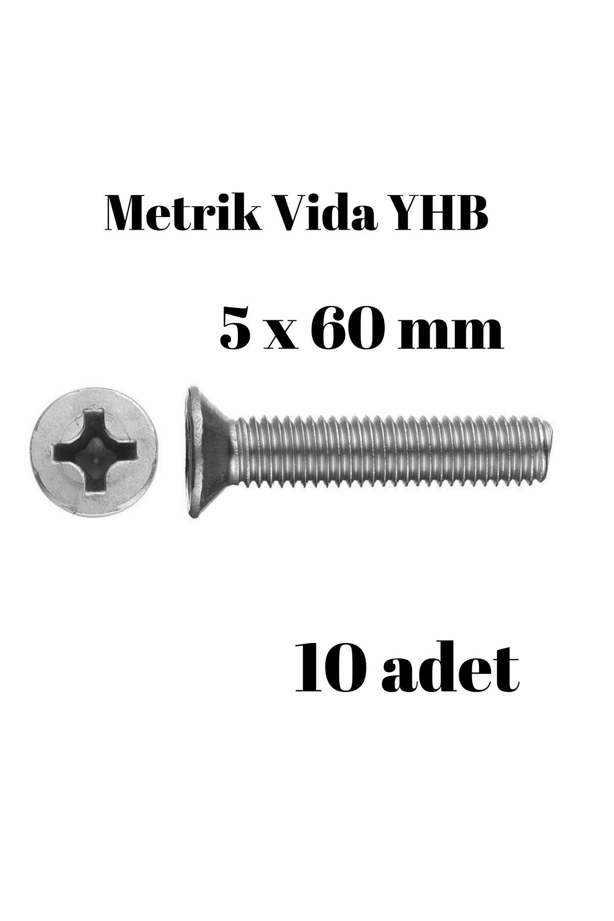 TUĞRA HIRDAVAT Metrik Vida Civata Yhb 5x60 10'lu Paket - Fiyatı, Yorumları