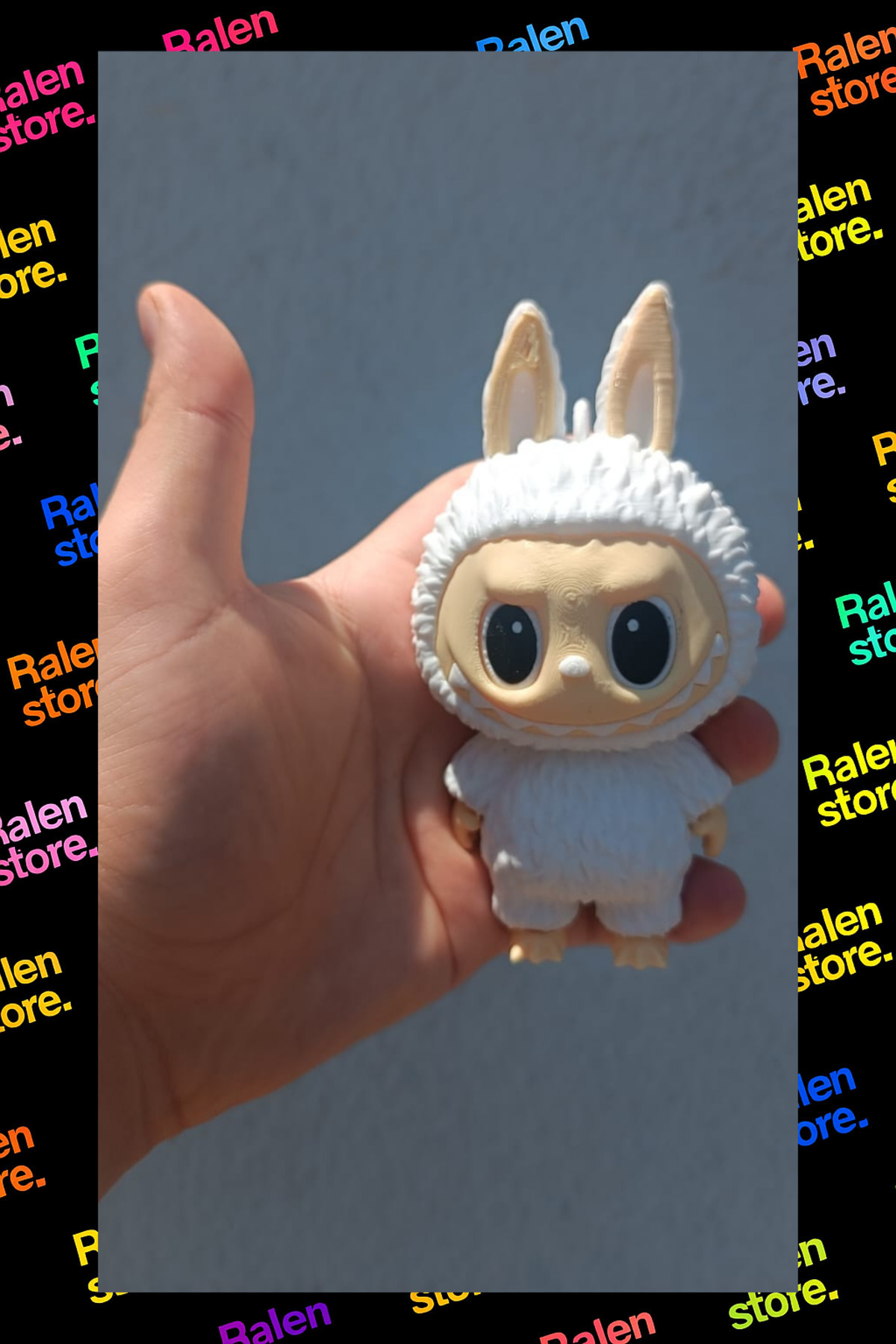 RALENTOYS LABUBU OYUNCAK FİGÜR - 13CM - BEYAZ - Fiyatı, Yorumları