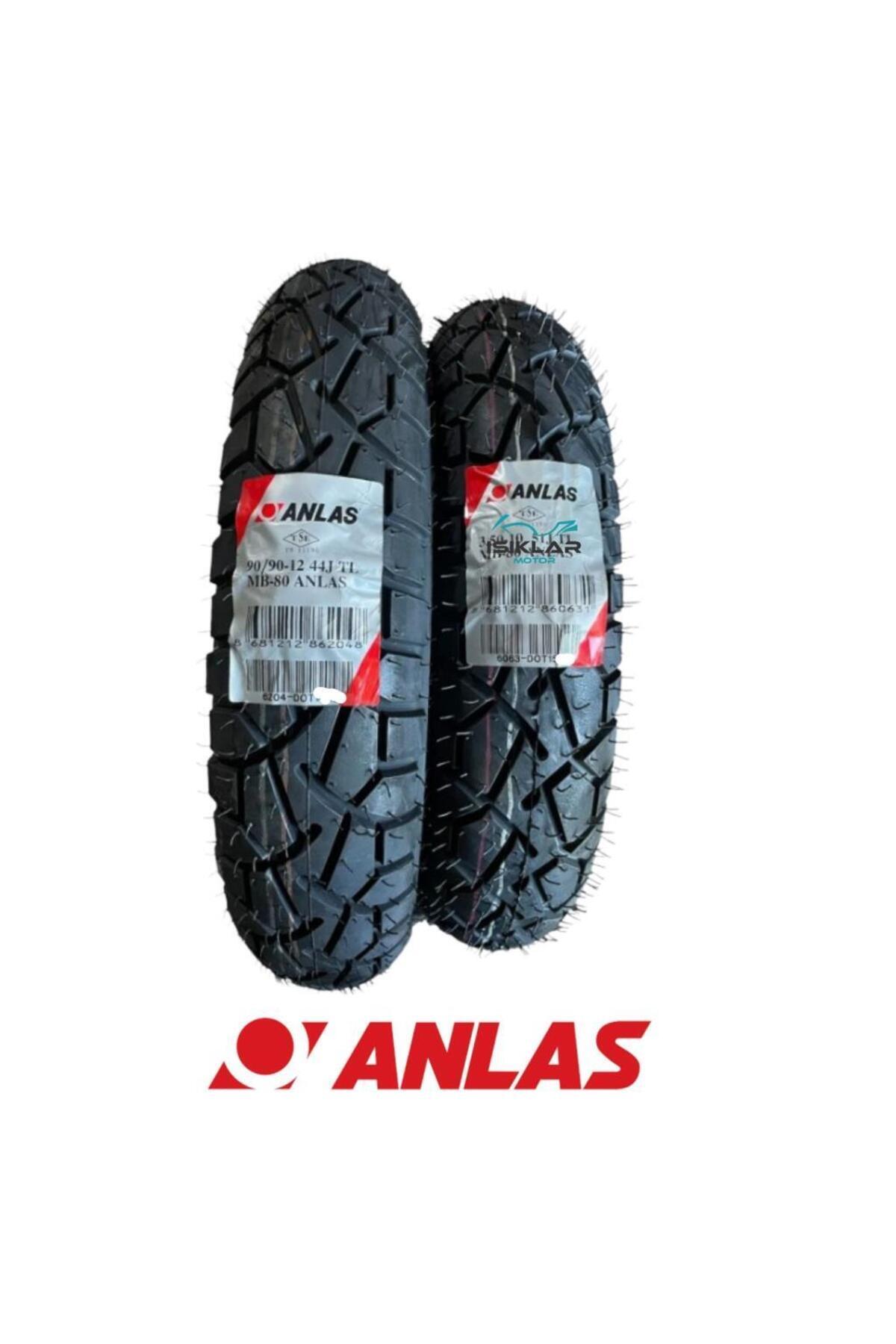 Anlas Mondial Fury 110 Ön Arka Lastik Takım MB 80 2025 Üretim ANL0006 ...