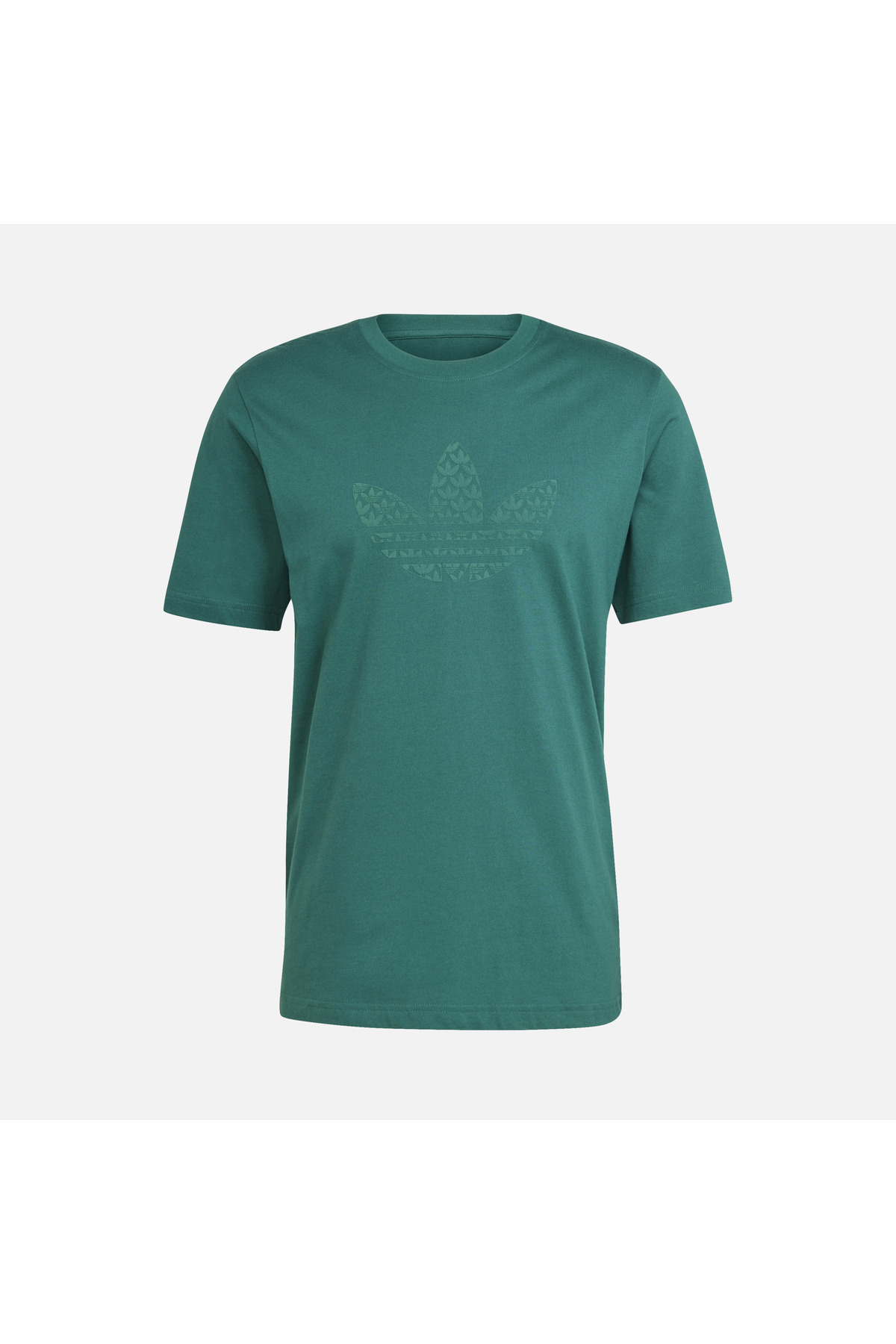 adidas Originals Q12 Monogram Toned Trefoils Graphics Short-Sleeve Men ...