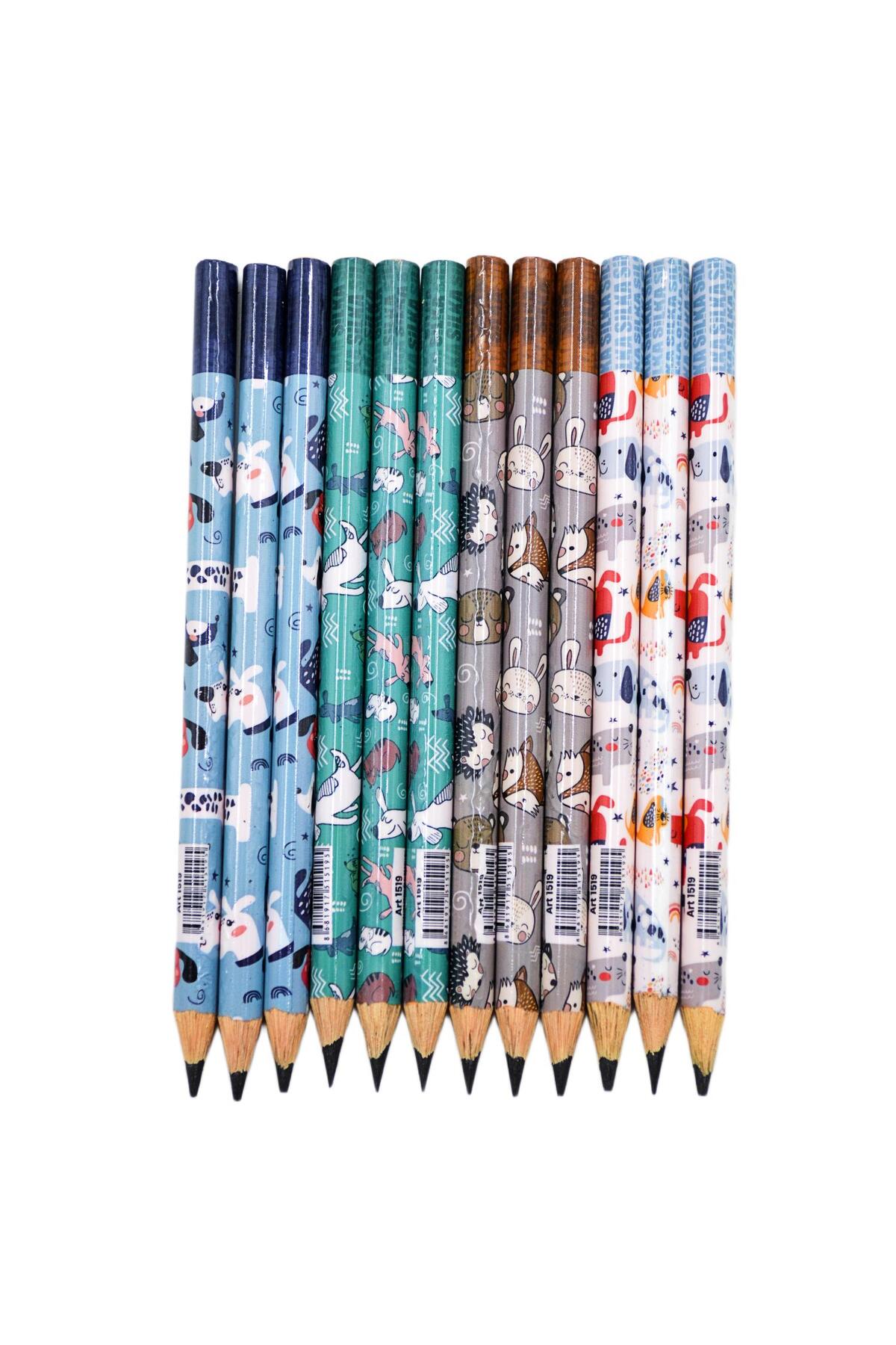 Silka Tri Jumbo Animal Folyo Kurşun Kalem (12 Adet) - Fiyatı, Yorumları