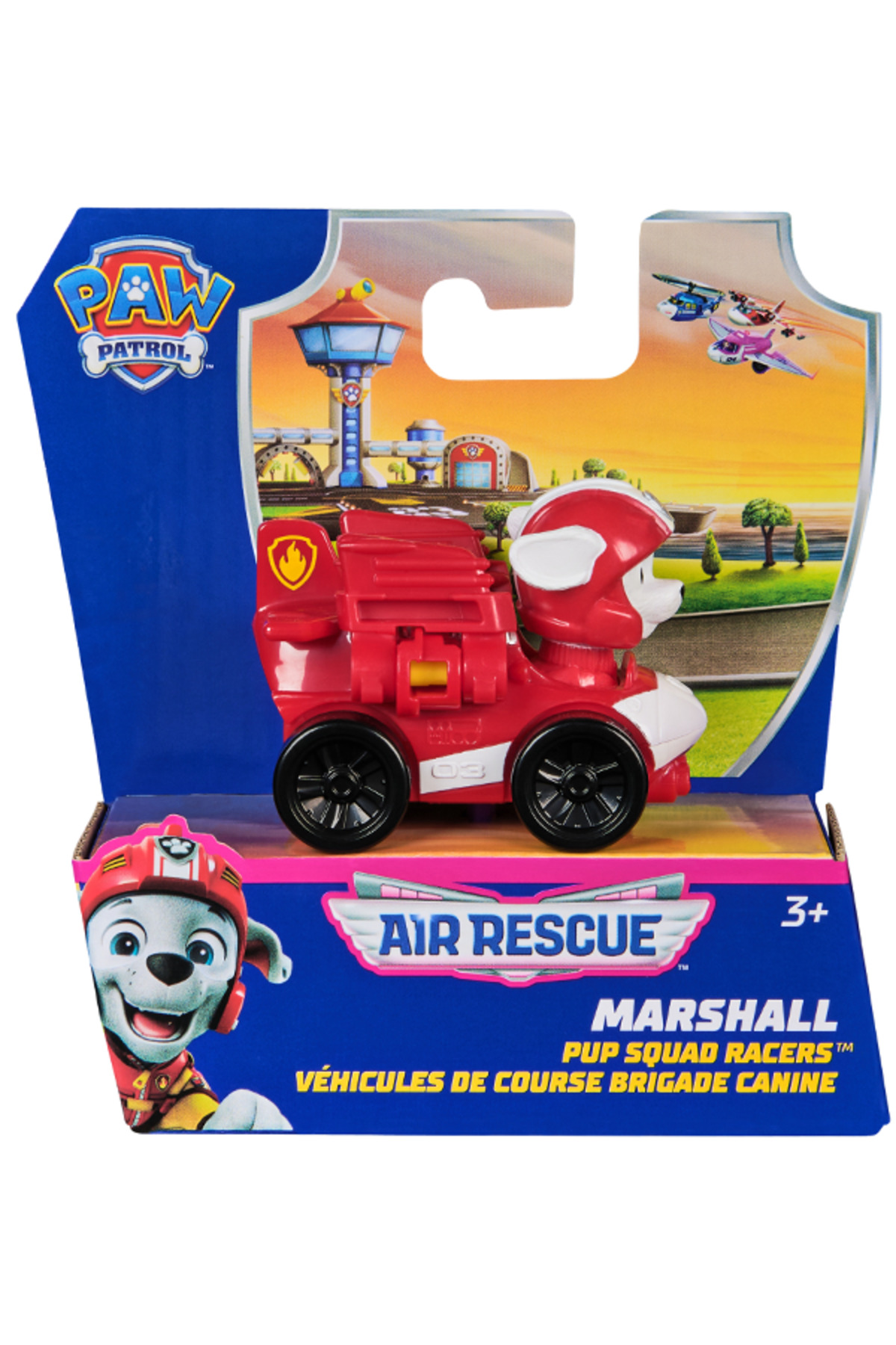 Spinmaster Paw Patrol Air Rescue Pup Squad Racers Mar-shall 20149843 ...