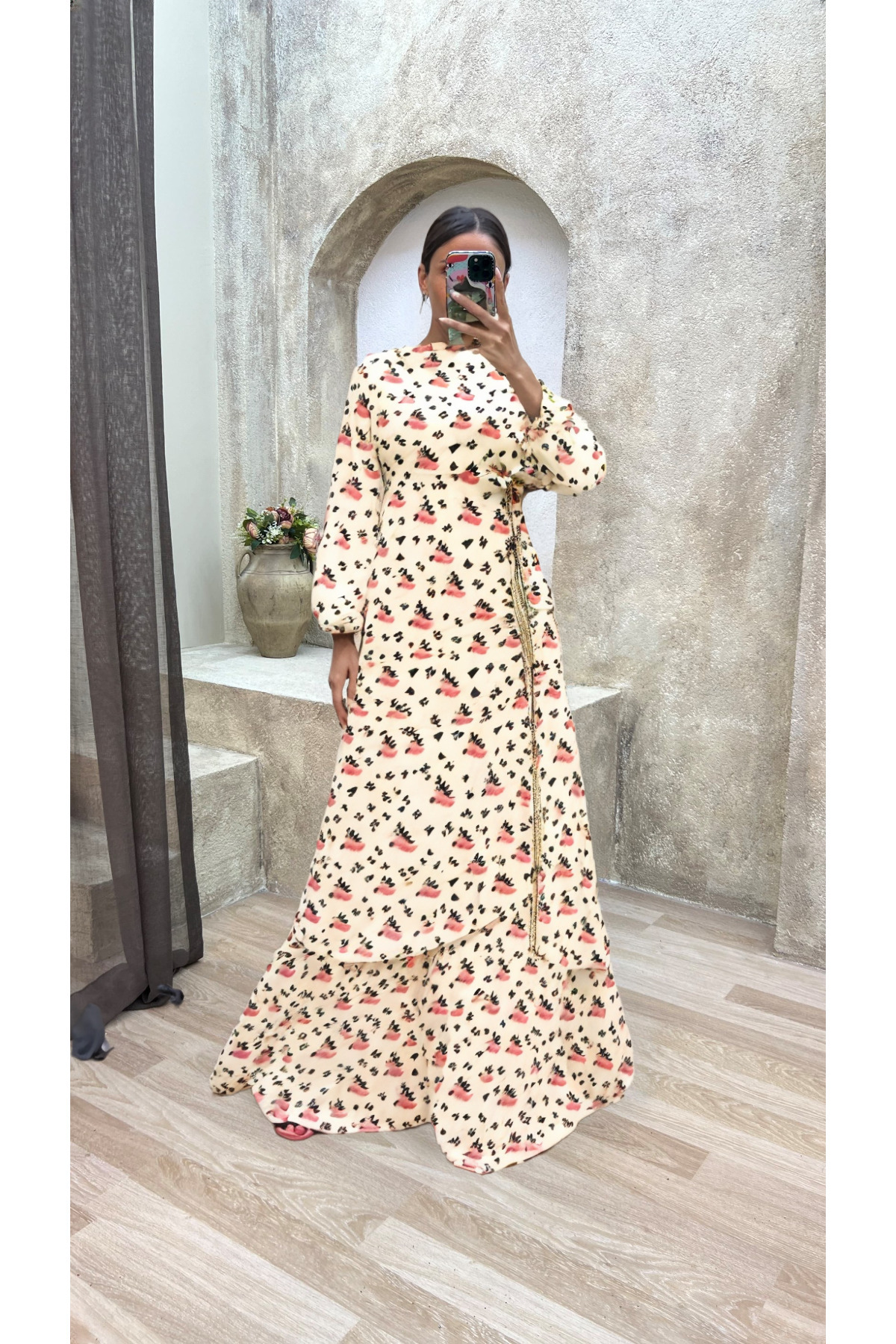 Karabulut Peri Model Desenli Elbise - Fiyatı, Yorumları