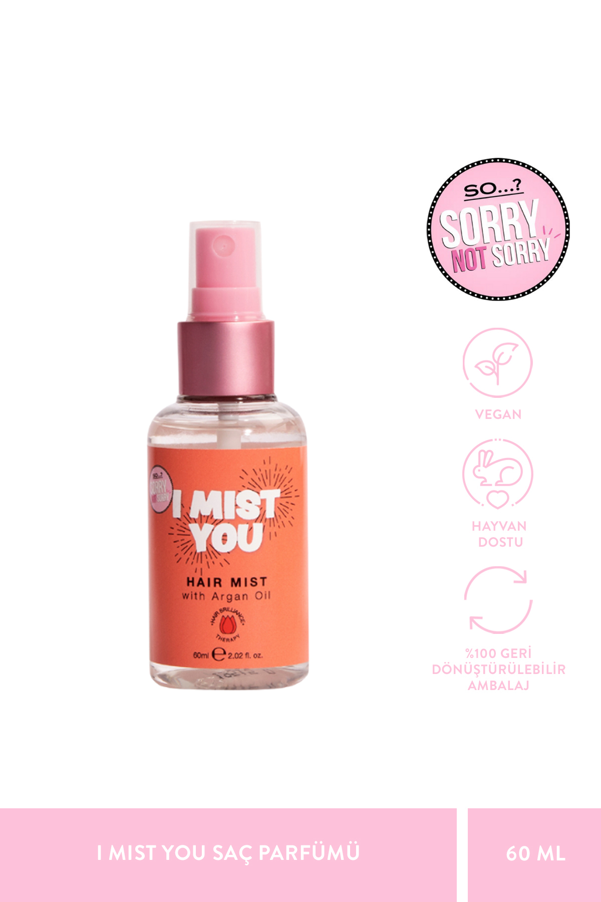 Genel Markalar So...? So…? So SNS I Mist You Saç Parfümü 60ml - Fiyatı ...