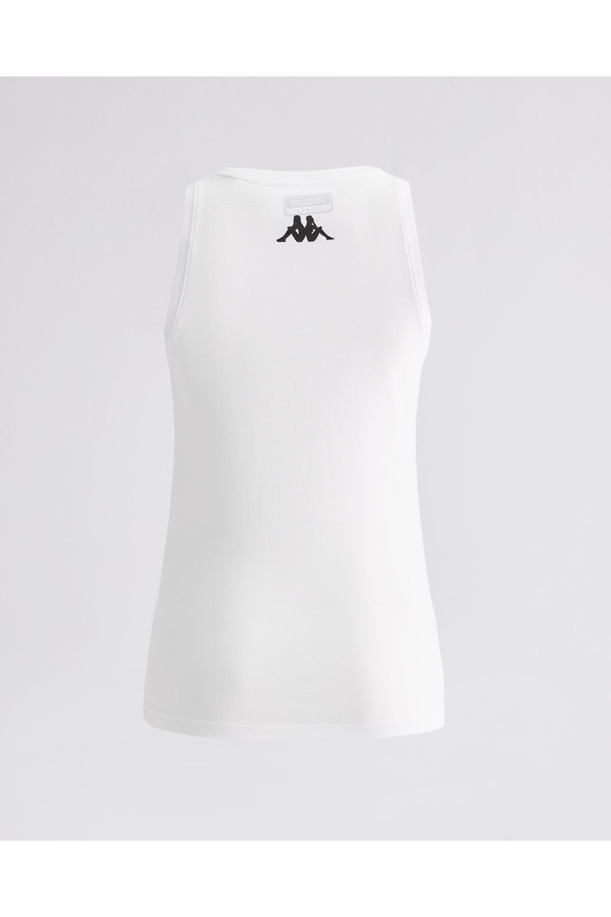 Kappa Logo Haiti W Women's White Oversize Fit Athlete- Trendyol
